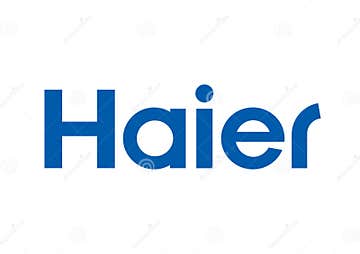 Haier Logo stock illustration. Illustration of screen - 323751194