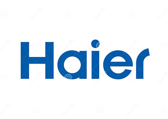 Haier Logo stock illustration. Illustration of screen - 323751194
