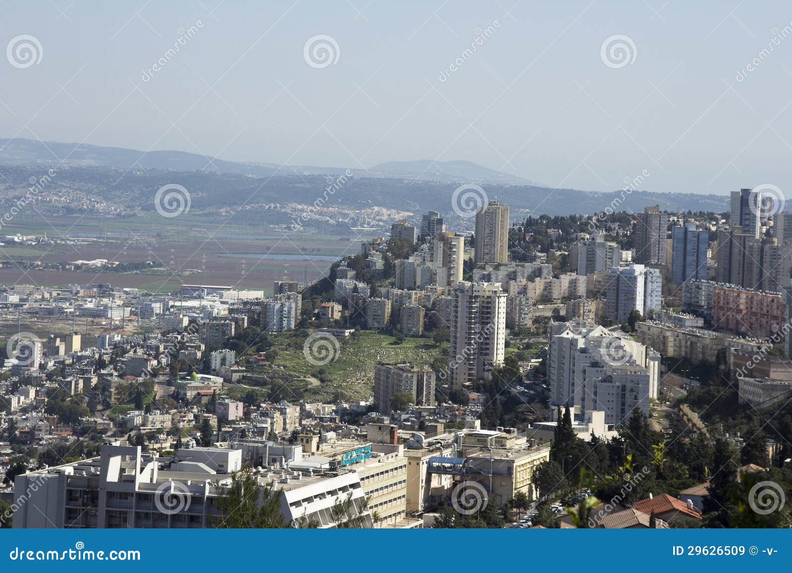 Haifa editorial stock image. Image of buildings, contemporary - 29626509