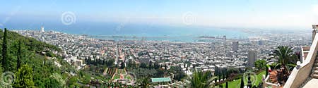 Haifa stock image. Image of city, landscape, scenery, town - 897213