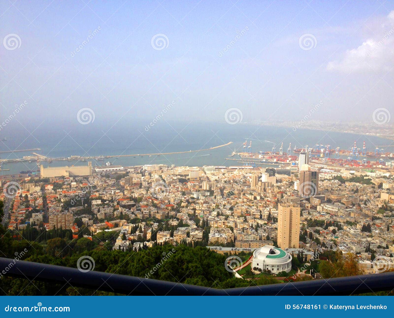Haifa, Israel stock image. Image of destinations, landscaped - 56748161