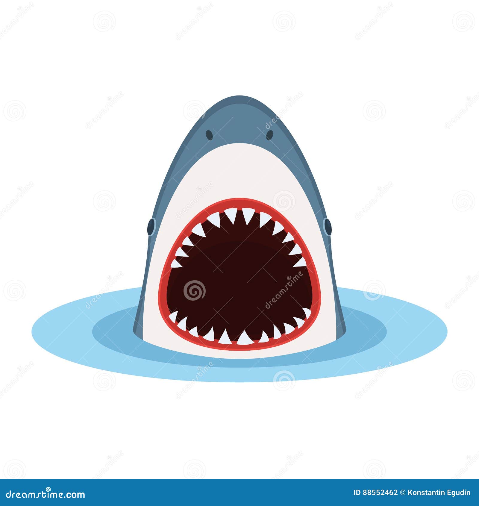 Haifisch Stock Illustrationen, Vektoren, & Kliparts - 53,270 Stock ...