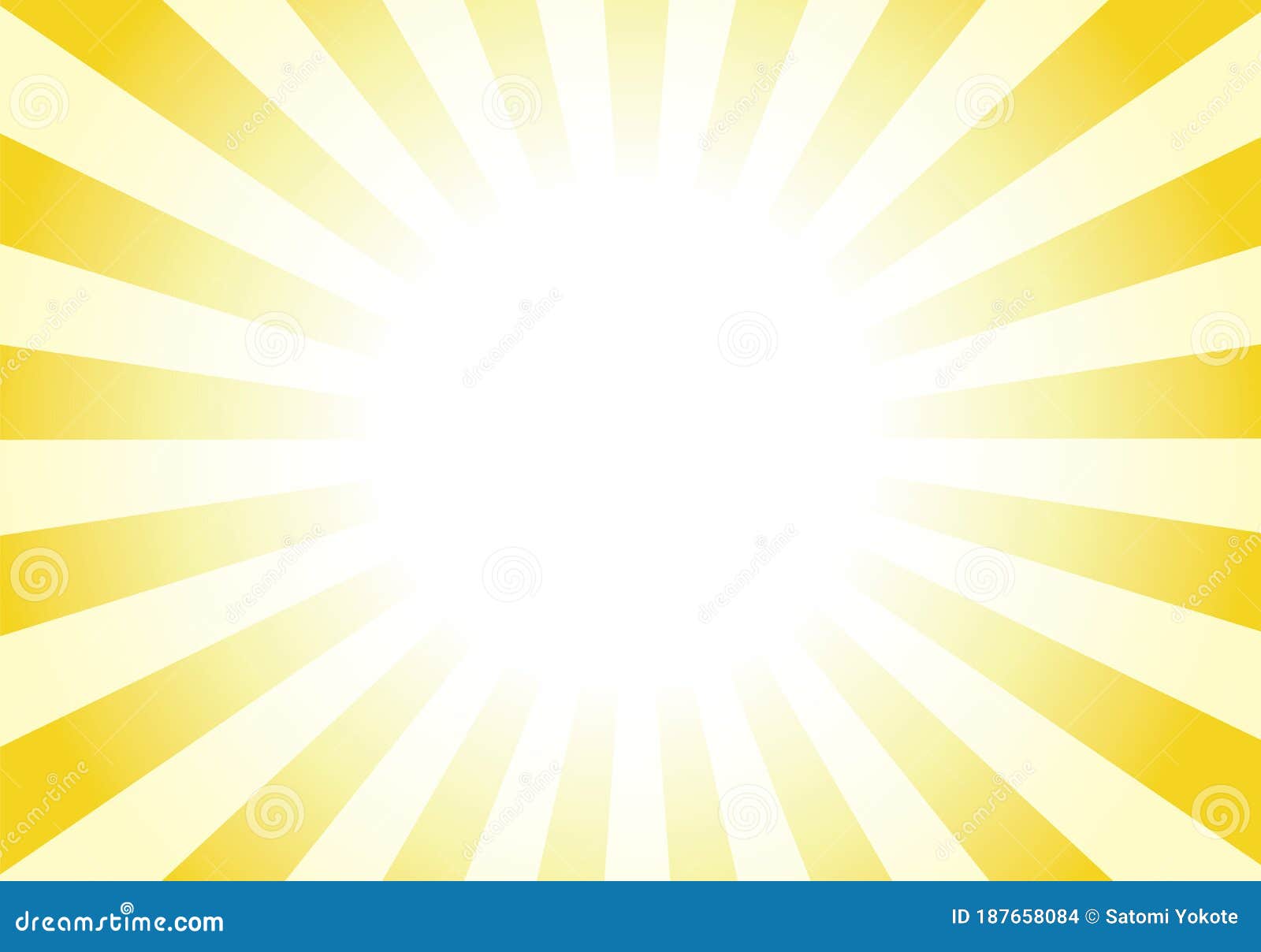 Haikei_kira_kiiro01 stock vector. Illustration of retro - 187658084