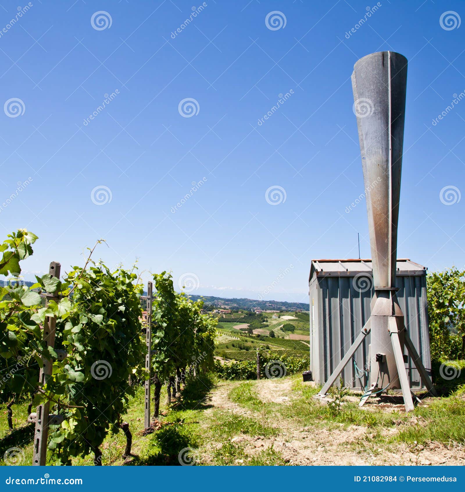 Hail cannon stock photo. Image of italia, raining, disaster - 21082984