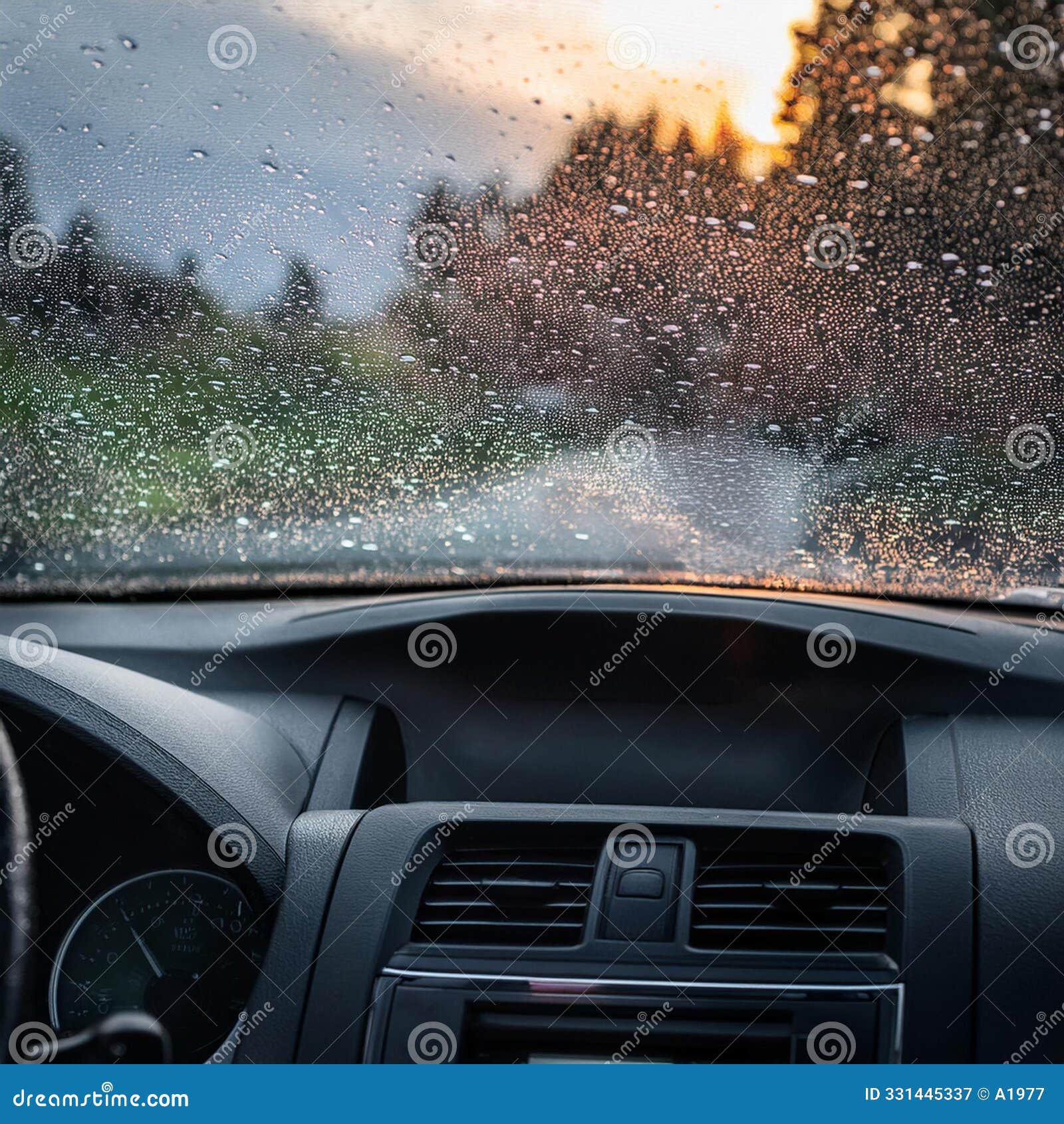 Hail Falling On The Pavement, AI Generated Royalty-Free Stock ...