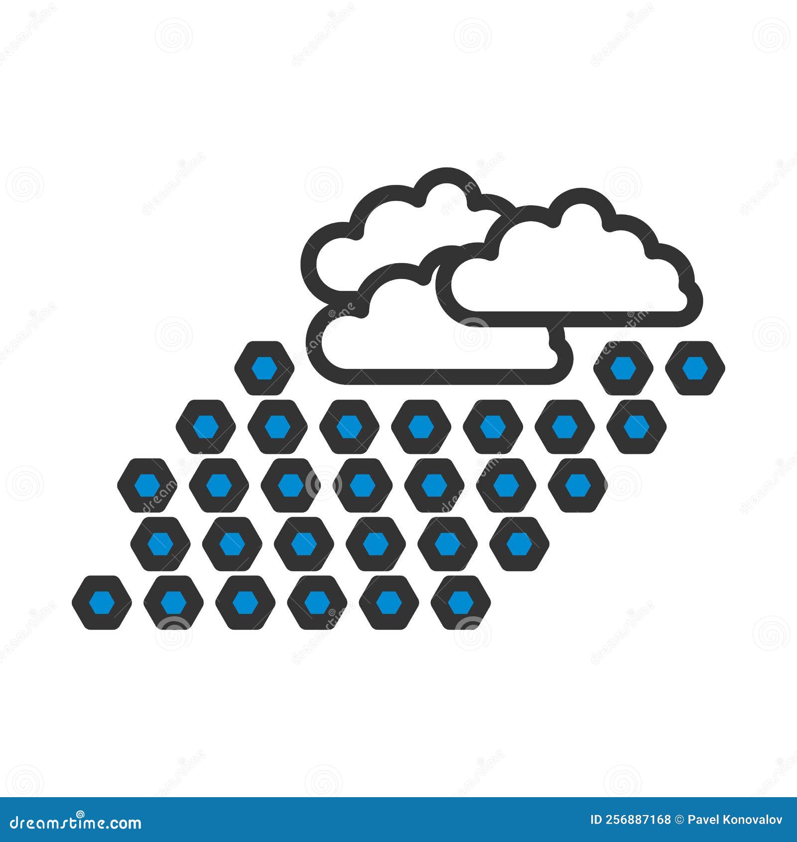 Hail Icon Vector Image. | CartoonDealer.com #317528273