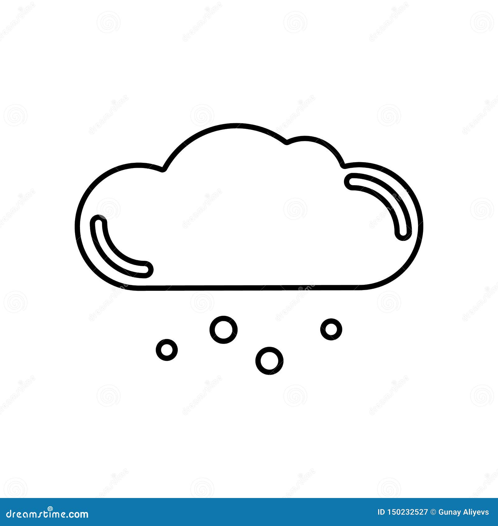 Hail Whether Icon. Element of Whether for Mobile Concept and Web Apps ...