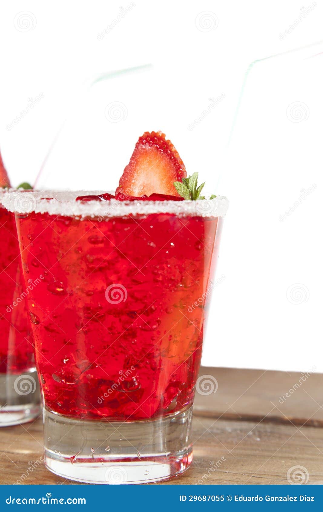 Hailed strawberry stock image. Image of sherbet, strawberry - 29687055