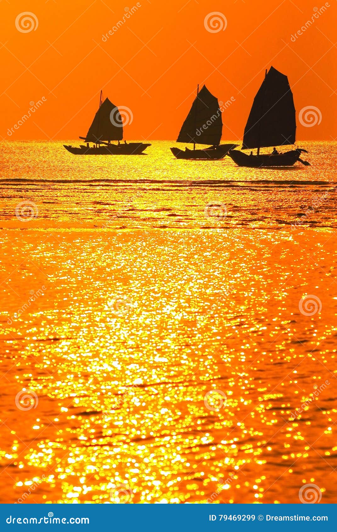 Hailing Island of Yangjiang, Guangdong Sunset Stock Image - Image of ...