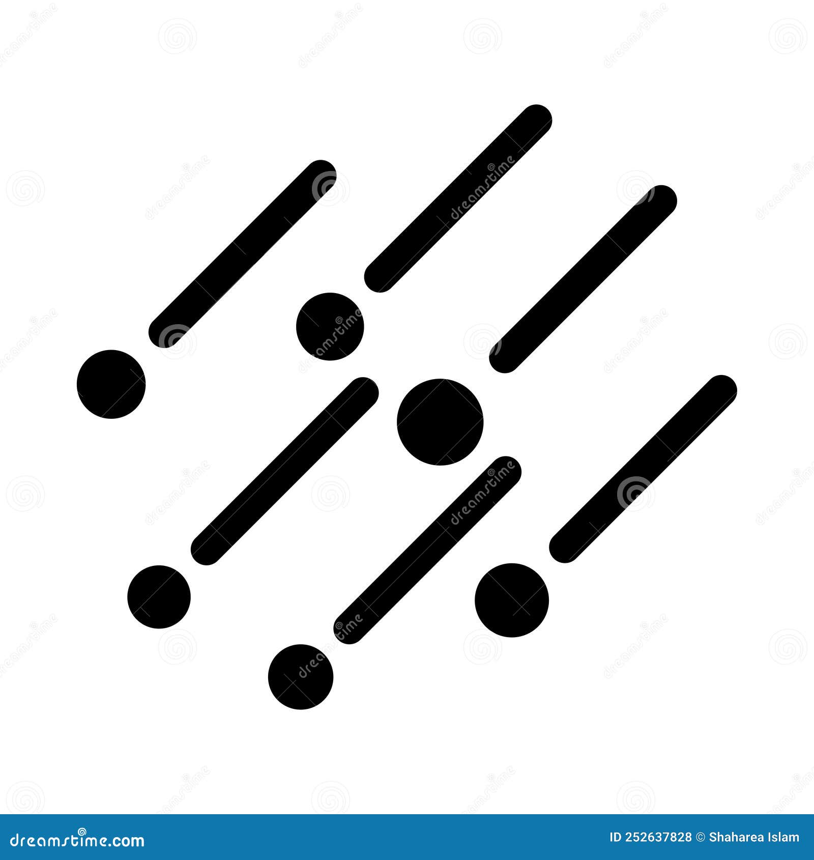 Hailstone icon stock vector. Illustration of storm, hailstone - 252637828