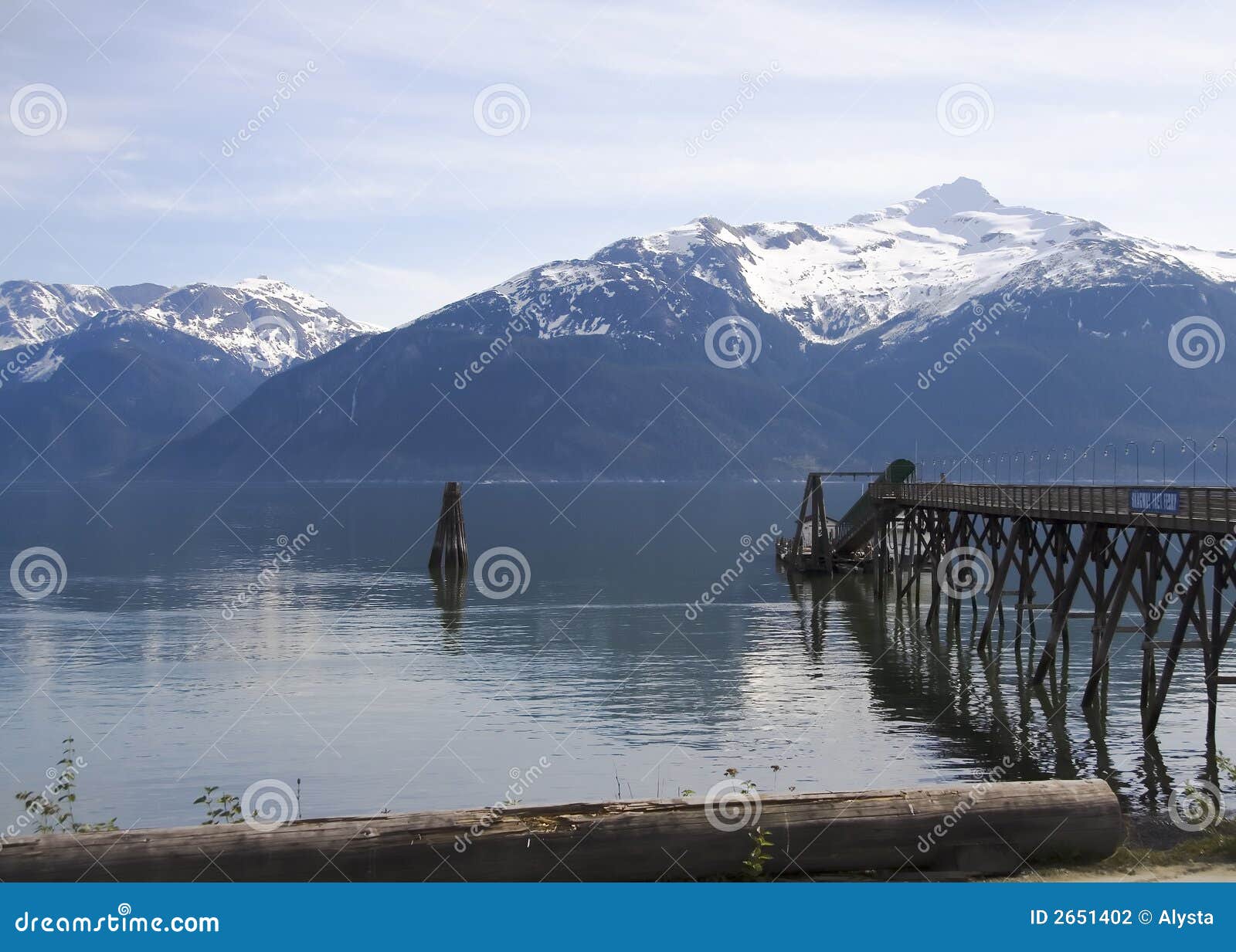 Haines Alaska stock photo. Image of mountains, ocean, alaska - 2651402