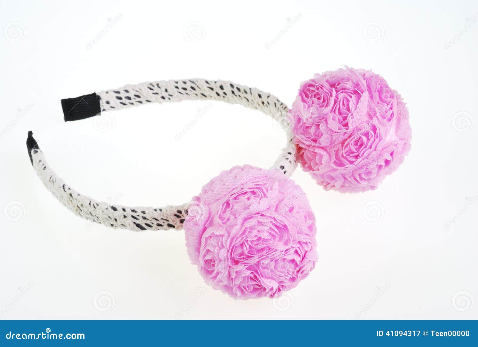 Hair Band Isolated on the White Stock Image - Image of girl, woman ...