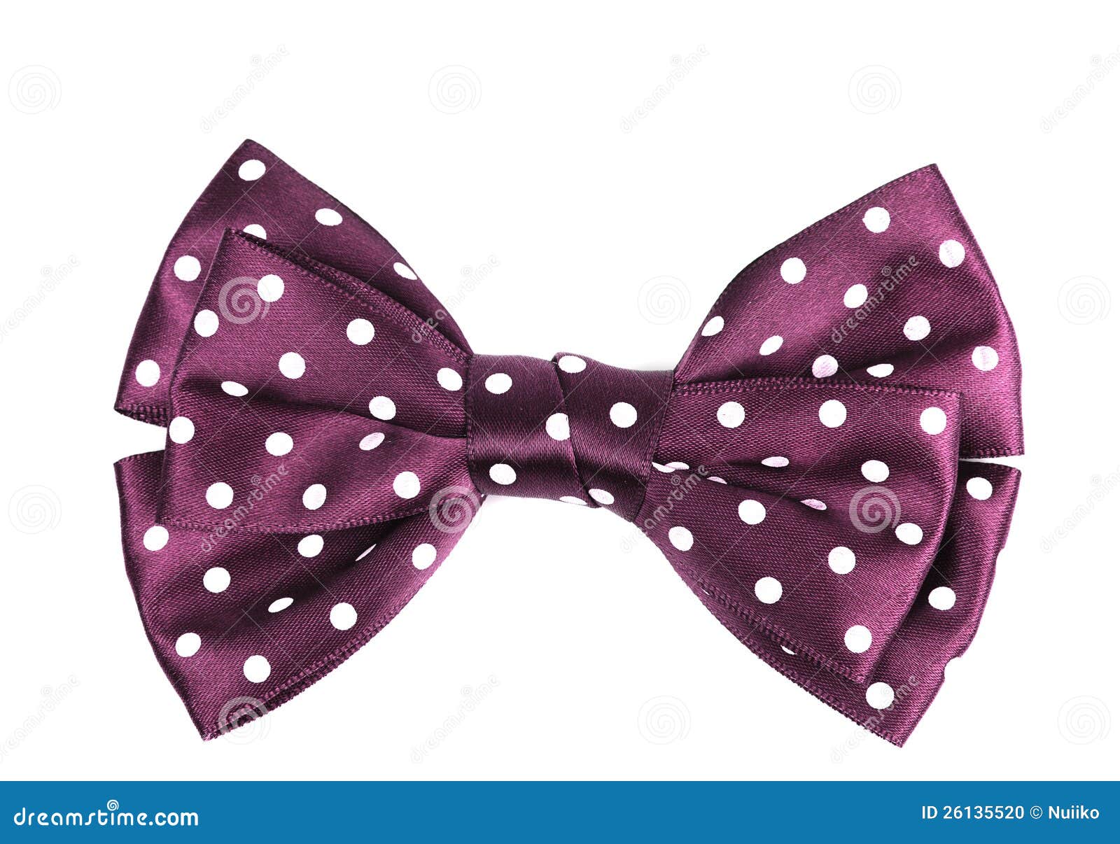 Hair Bow Circle Pattern Ribbon Isolated Stock Photo - Image of decorate ...