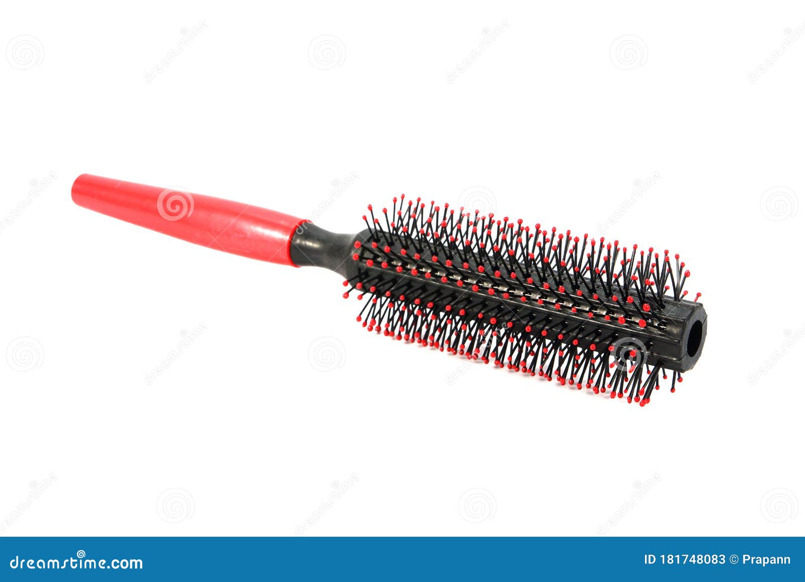Hair a Brush Isolated on White Background Stock Image - Image of ...