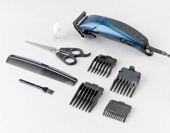 Hair Clipper Tools Isolated Stock Photo - Image of tool, accessory ...