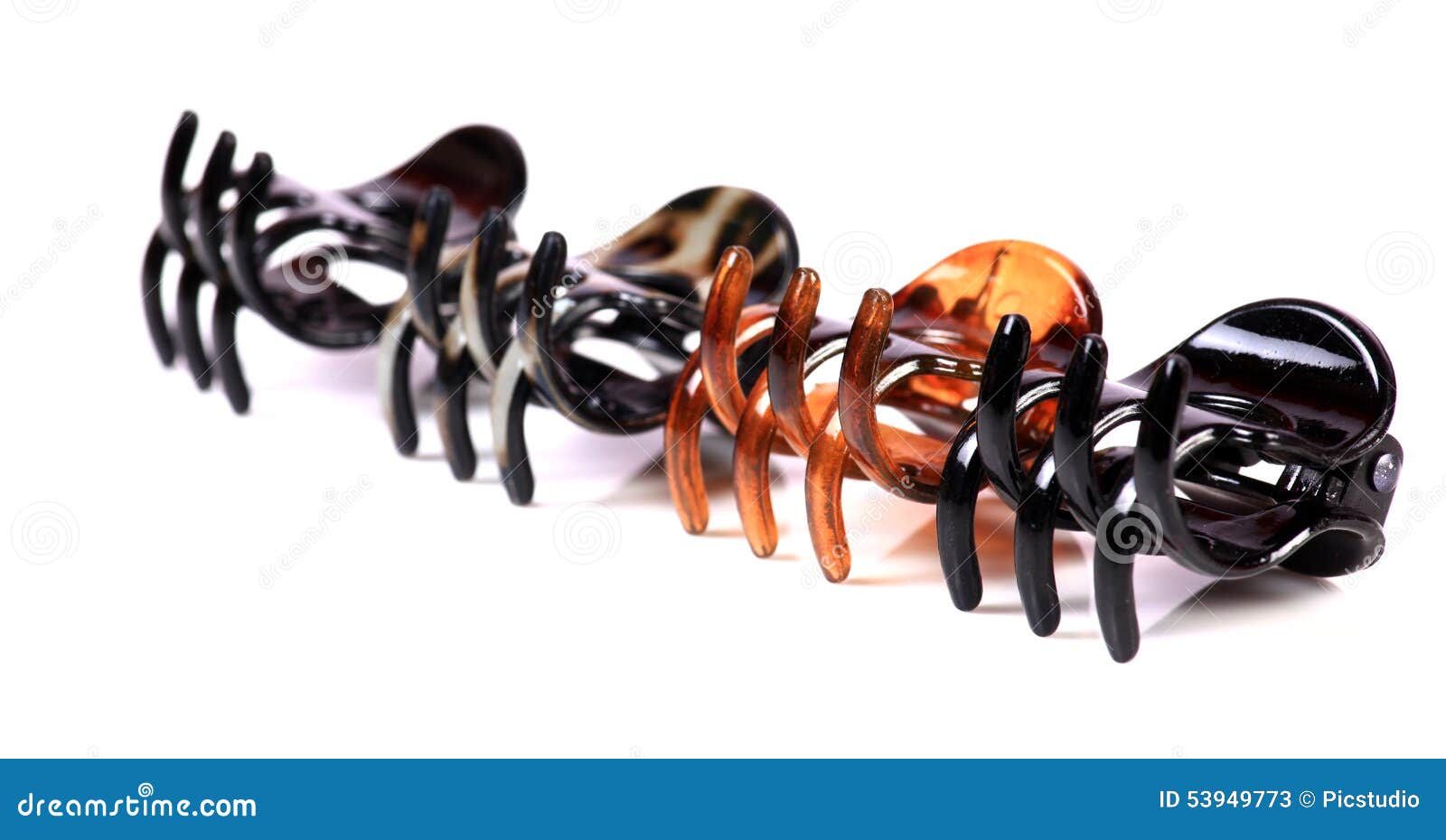 Hair clips stock image. Image of spring, background, black - 53949773