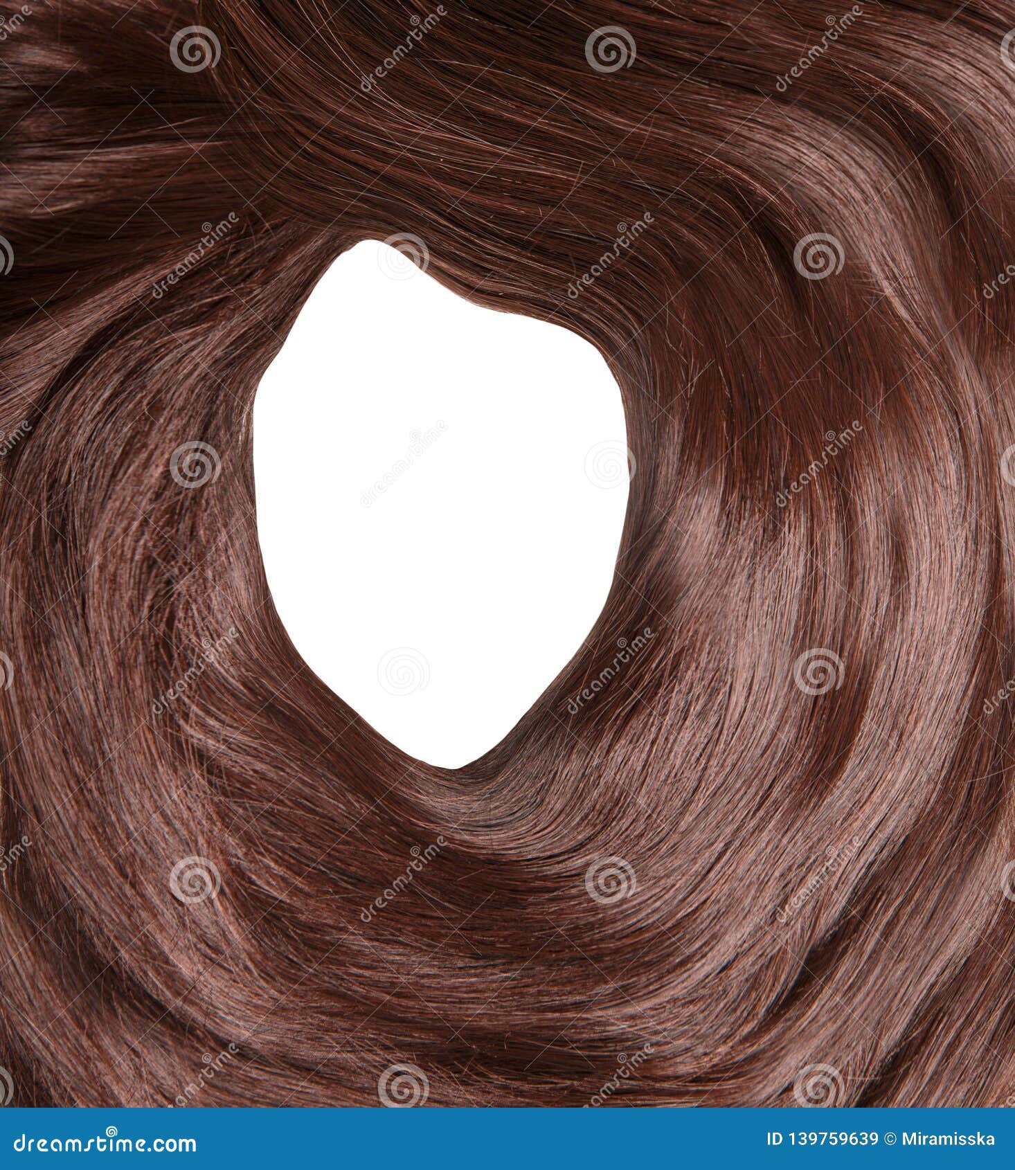 Hair Close Up. Texture of Shiny Healthy Hair Stock Image - Image of ...
