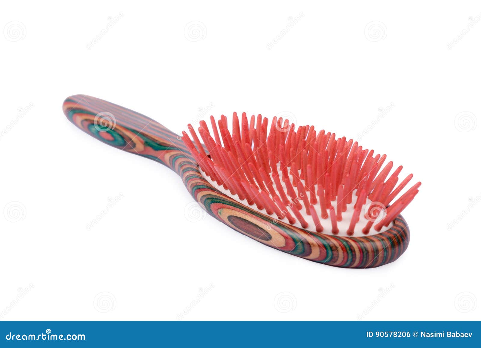 Hair Combs Isolated on a White Background. Stock Photo - Image of ...