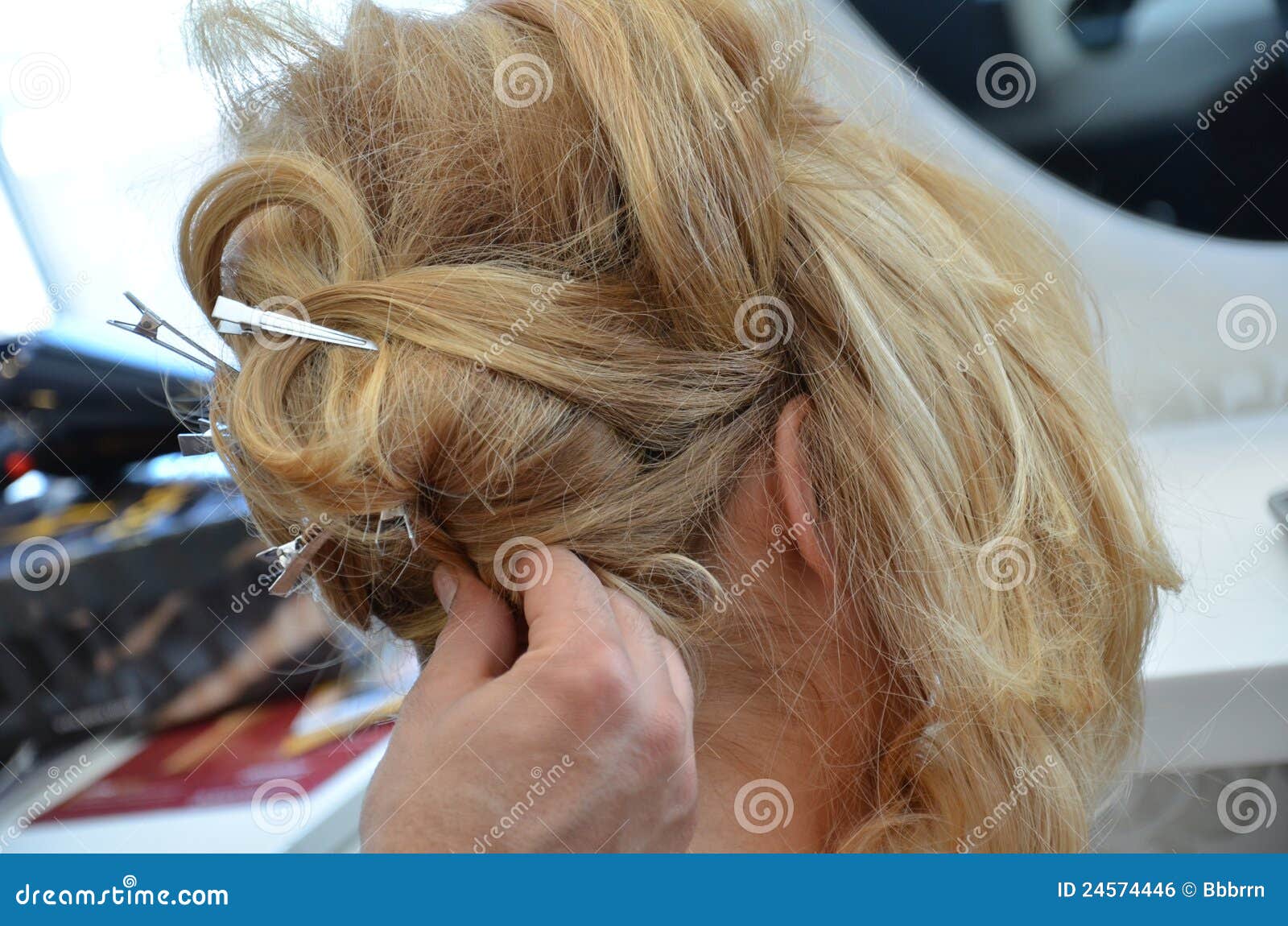 Hair dressing stock photo. Image of comb, design, beautician - 24574446