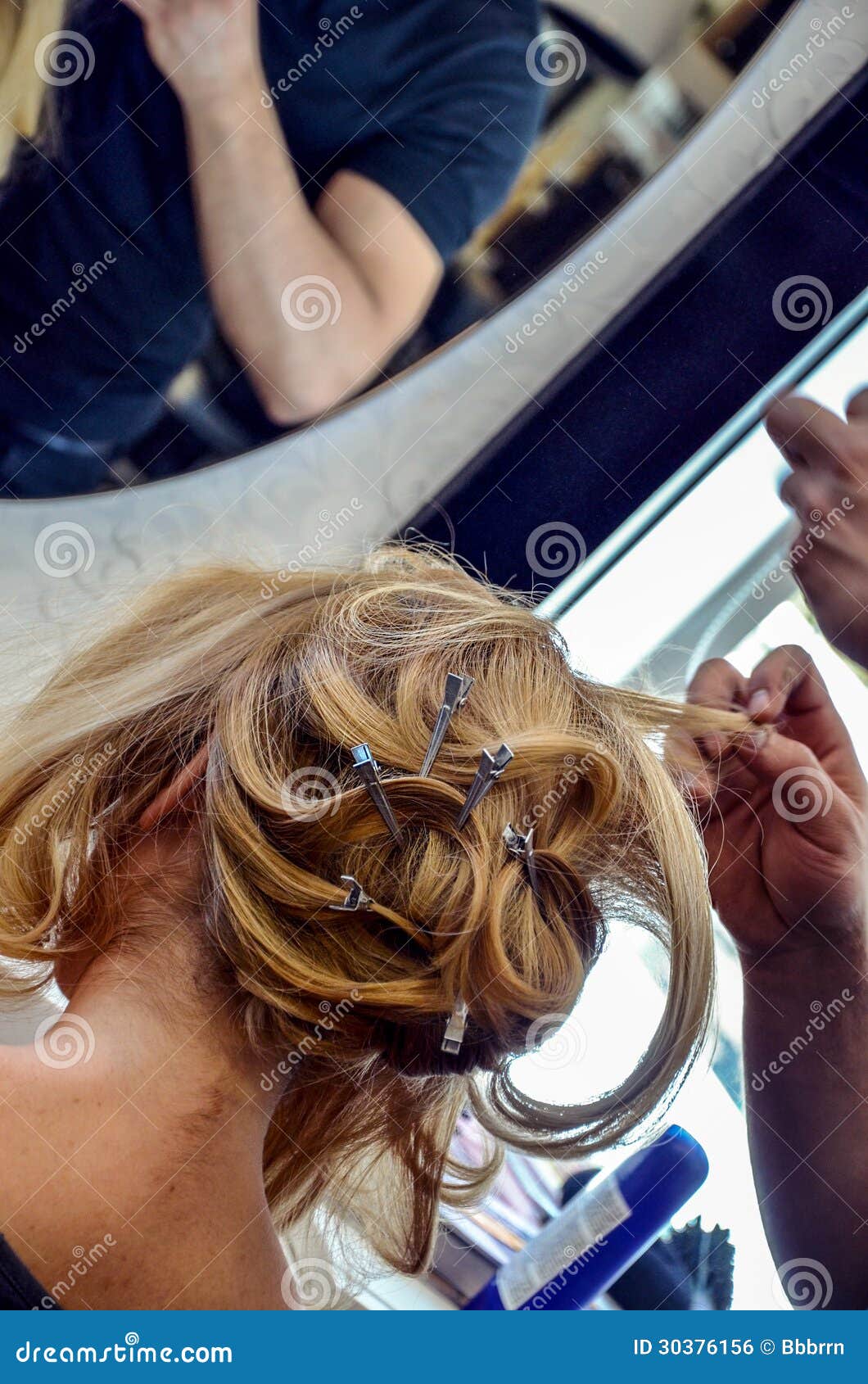 Hair dressing stock photo. Image of barber, color, hair - 30376156