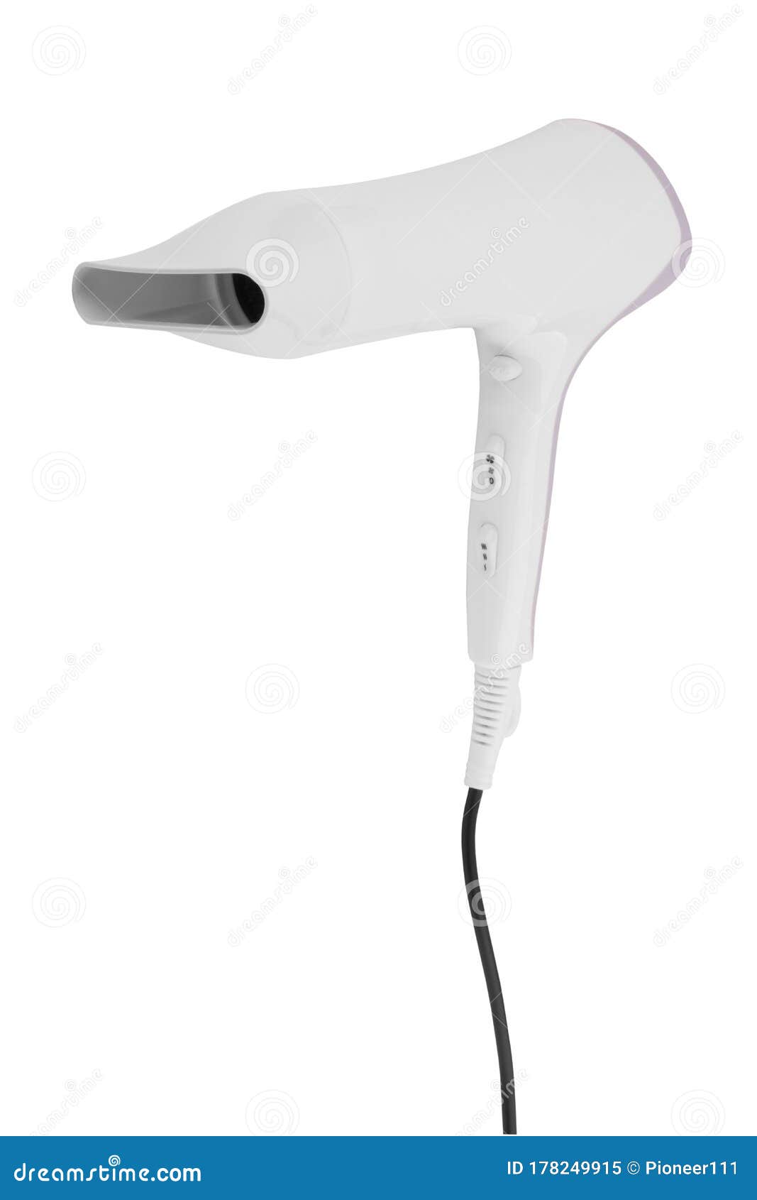 Hair Dryer Isolated Stock Image Image Of Brush Hairdresser 178249915