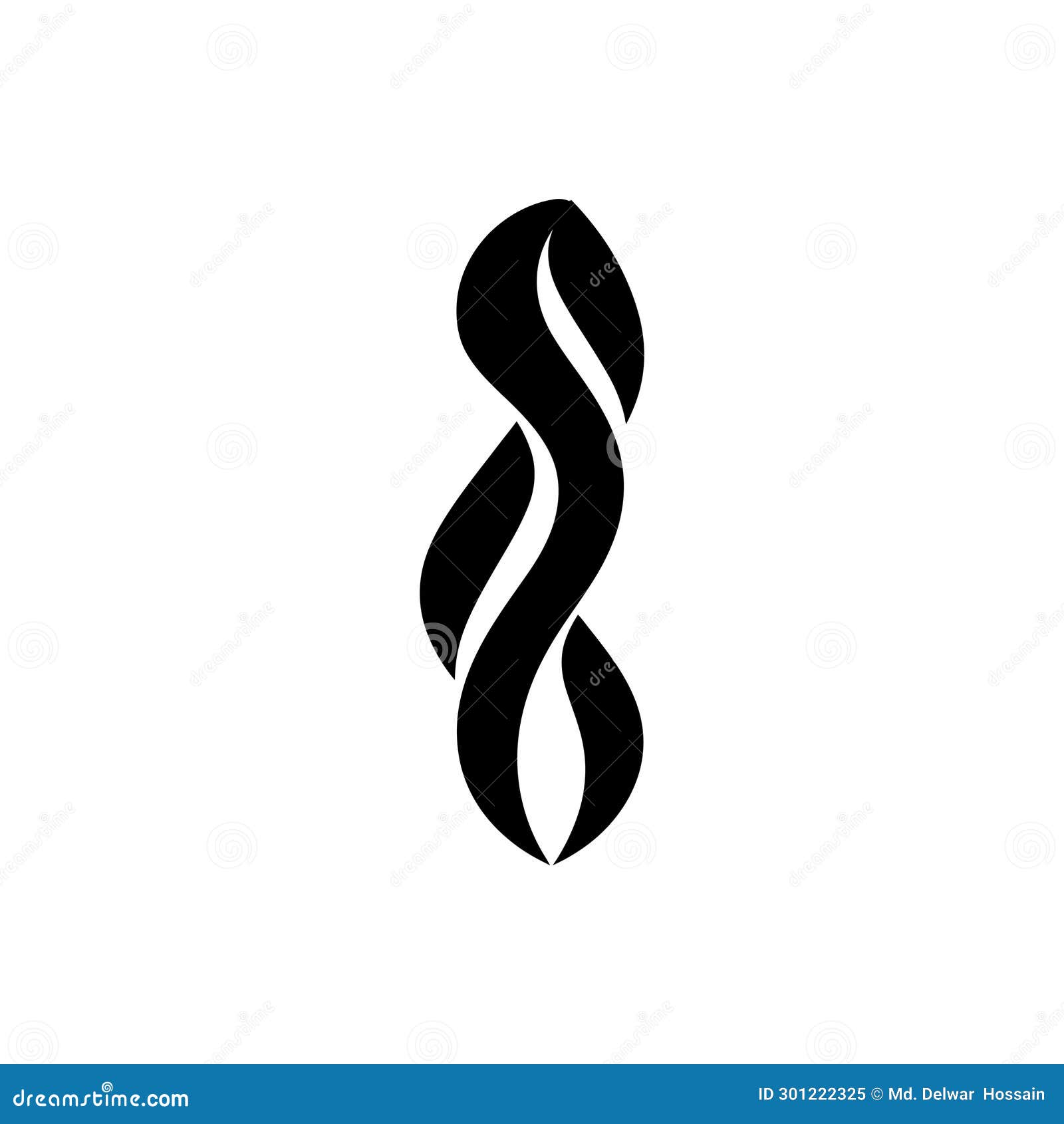 Hair extensions icon stock vector. Illustration of vector - 301222325