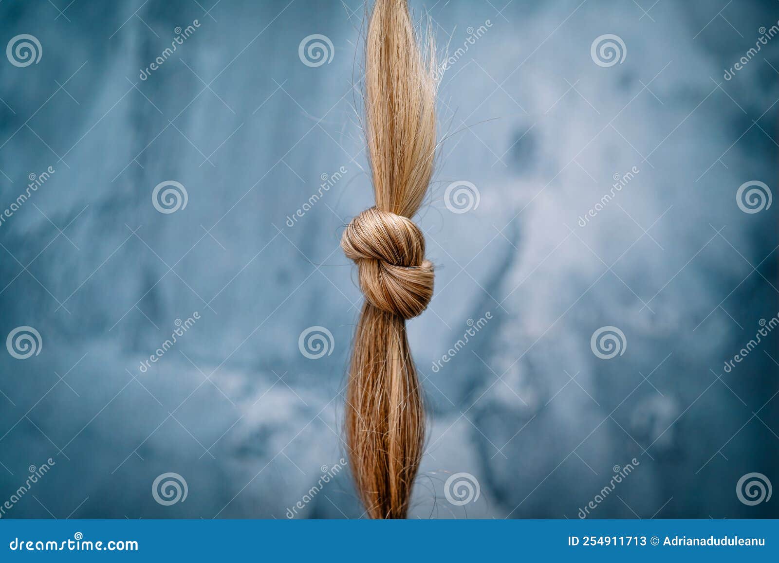 Hair knot stock image. Image of blue, background, light - 254911713
