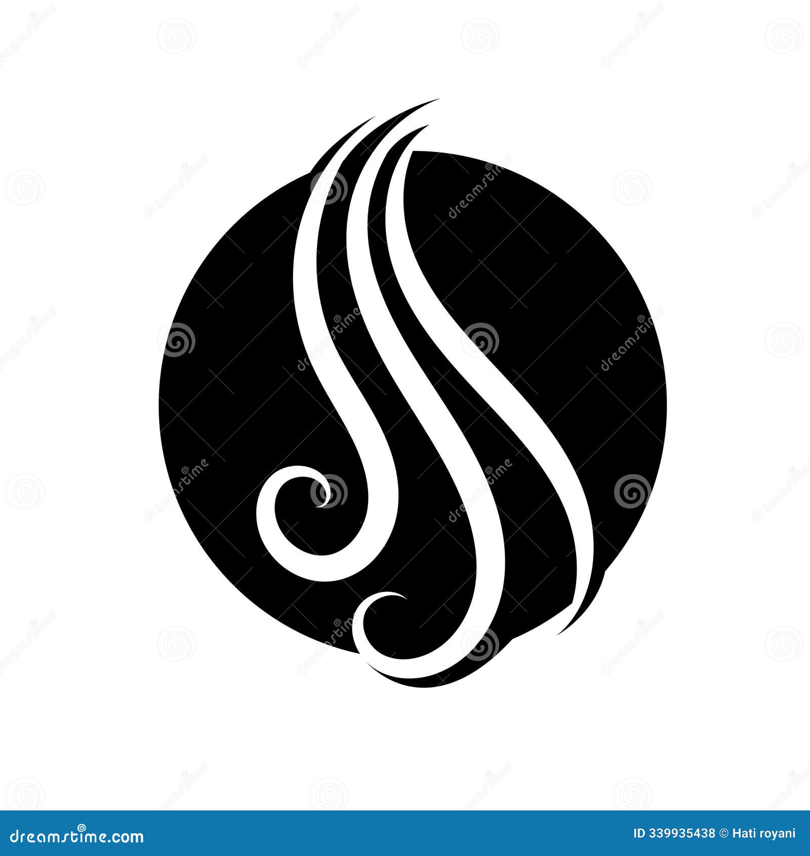 Hair Logo Vector Art Icons and Graphics Stock Vector - Illustration of ...