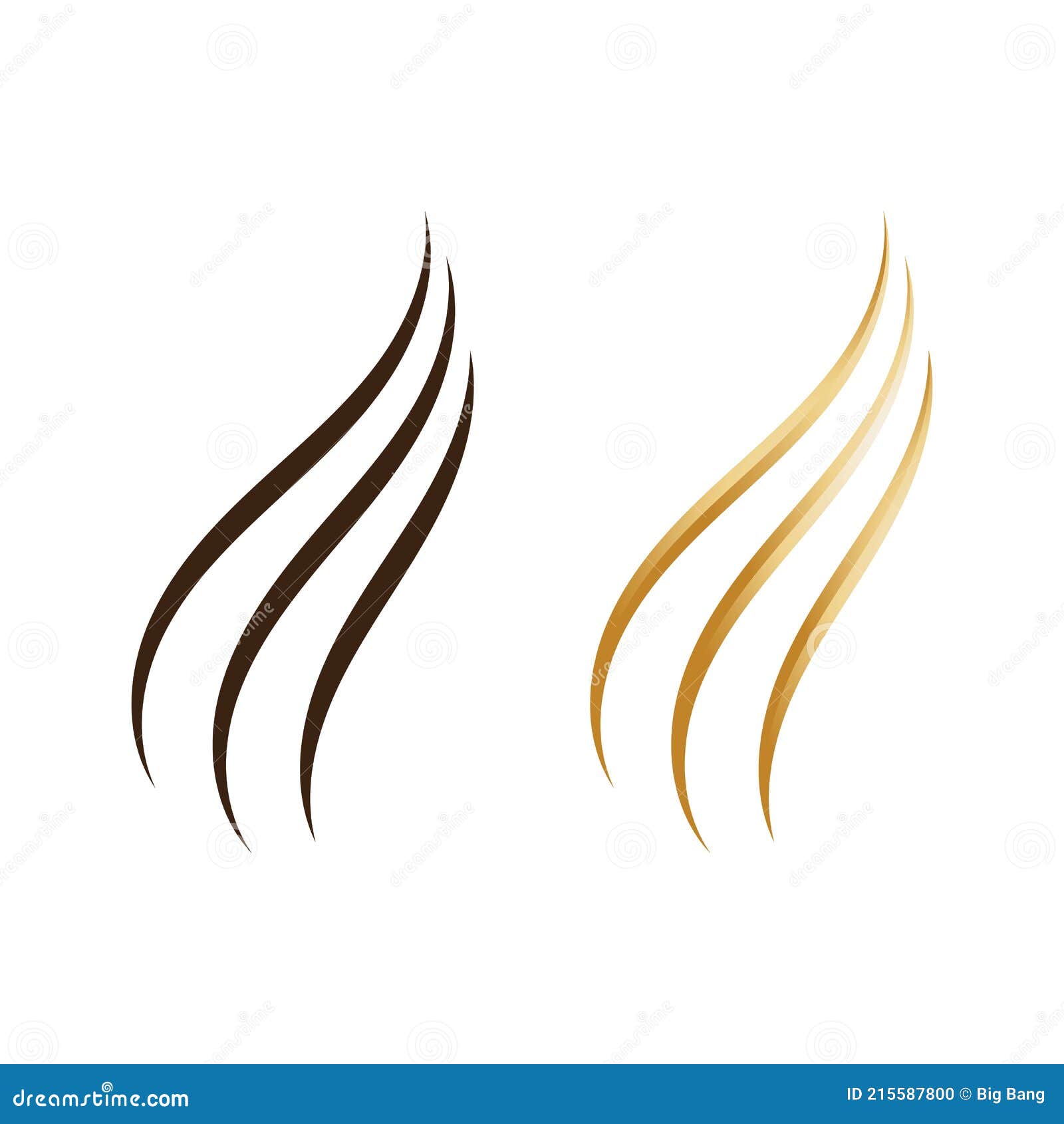 Hair Logo Vector Symbol, Illustration Icon Stock Vector - Illustration ...