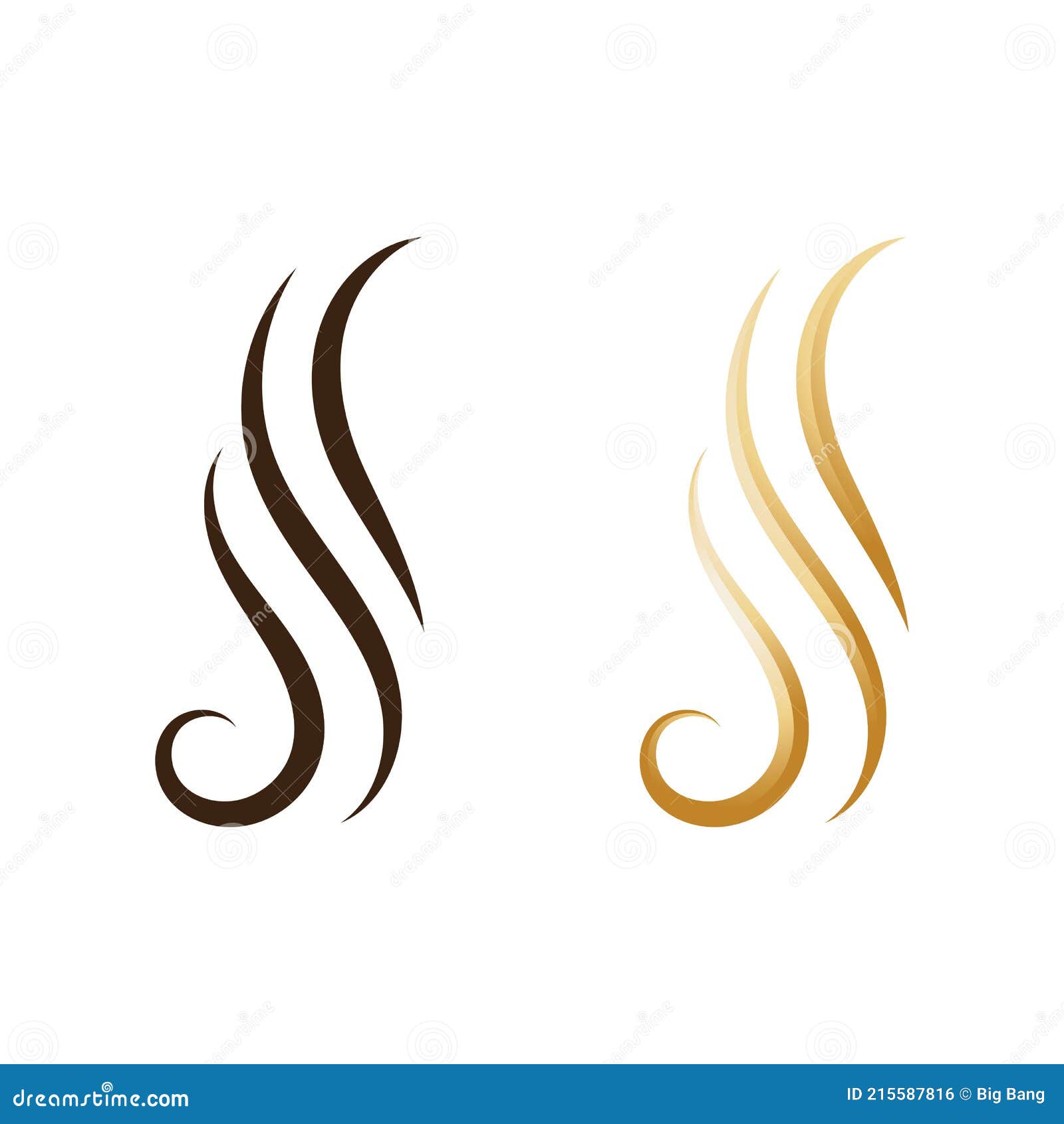 Hair Logo Vector Symbol, Illustration Icon Stock Vector - Illustration ...