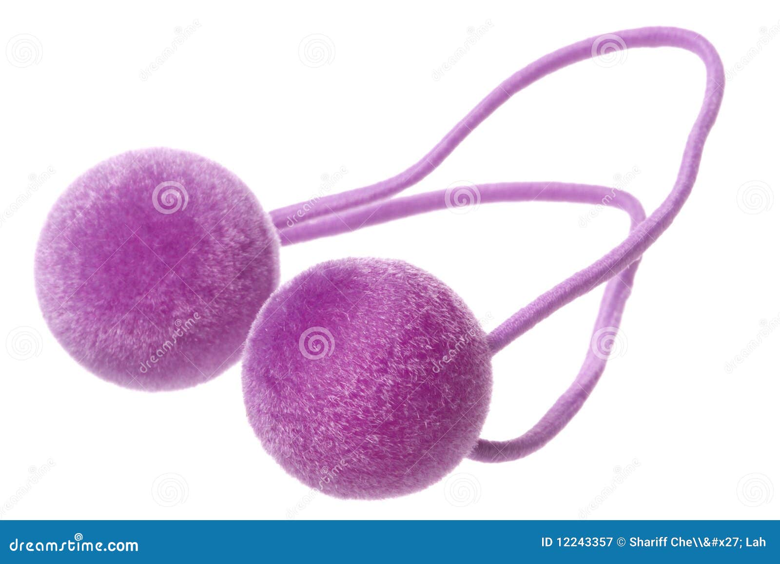 Hair Loop Macro Isolated stock image. Image of loops - 12243357