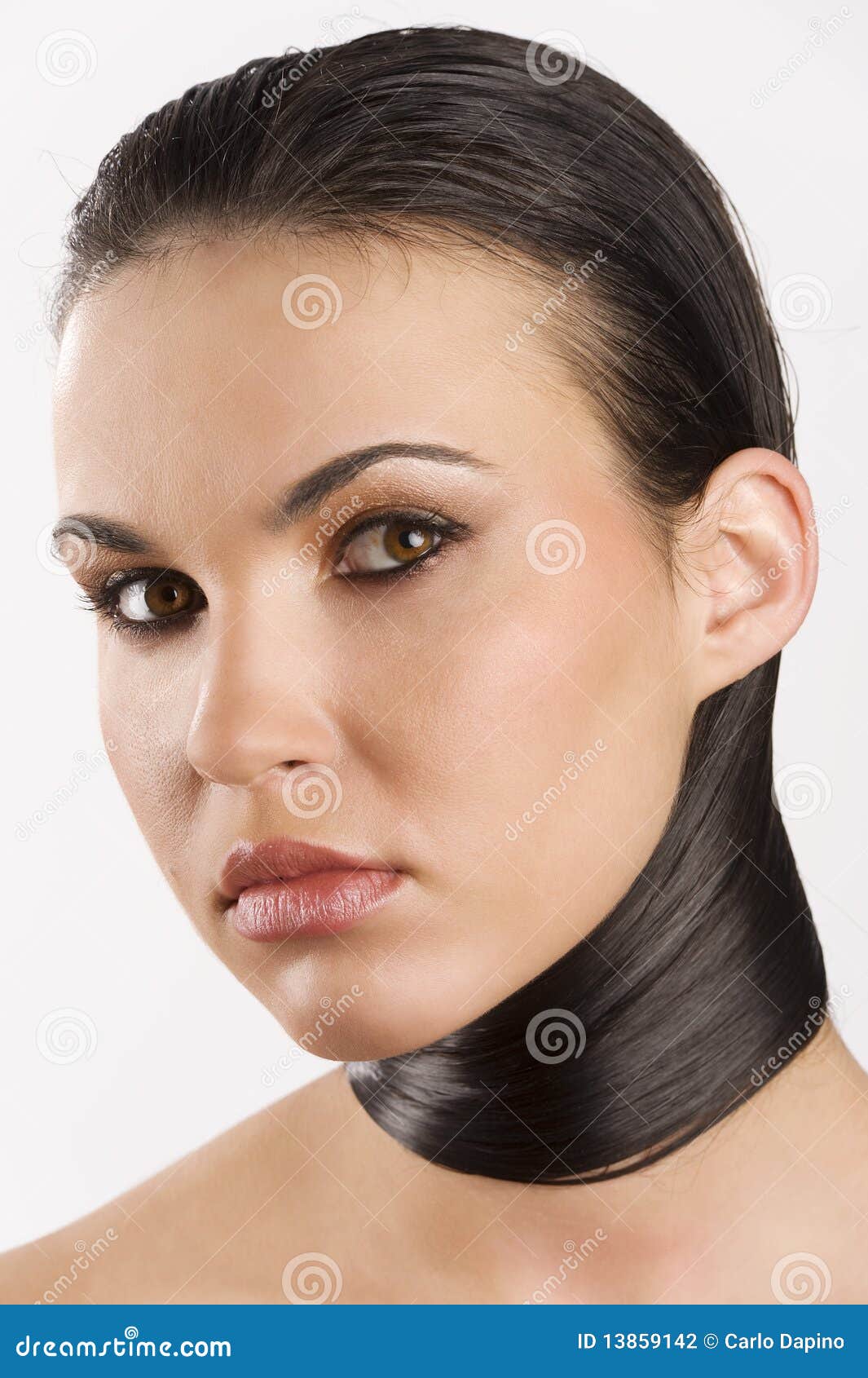 Hair and neck stock photo. Image of girl, beauty, hairstyle - 13859142