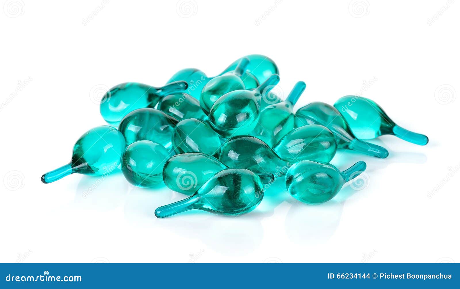 Hair Serum Capsule Isolated on the White Background Stock Photo - Image ...