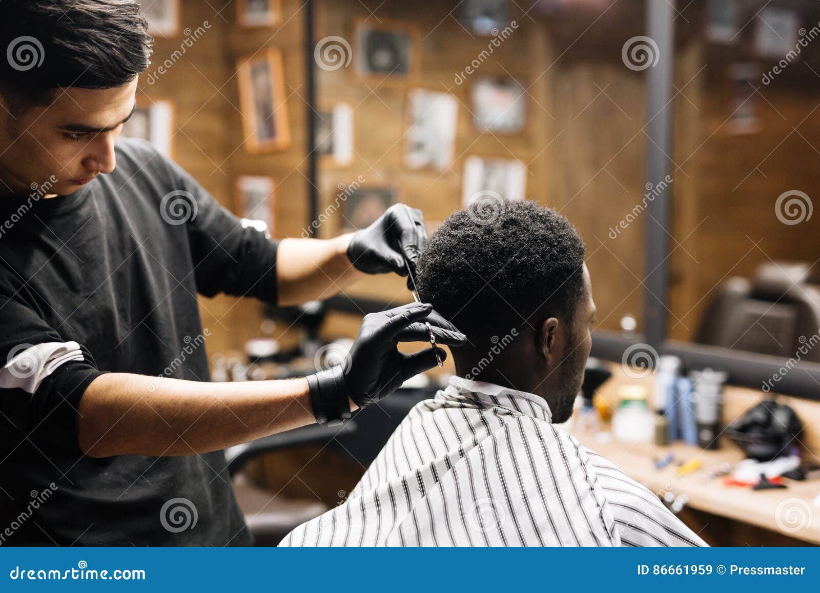 Hair service stock image. Image of work, intercultural - 86661959