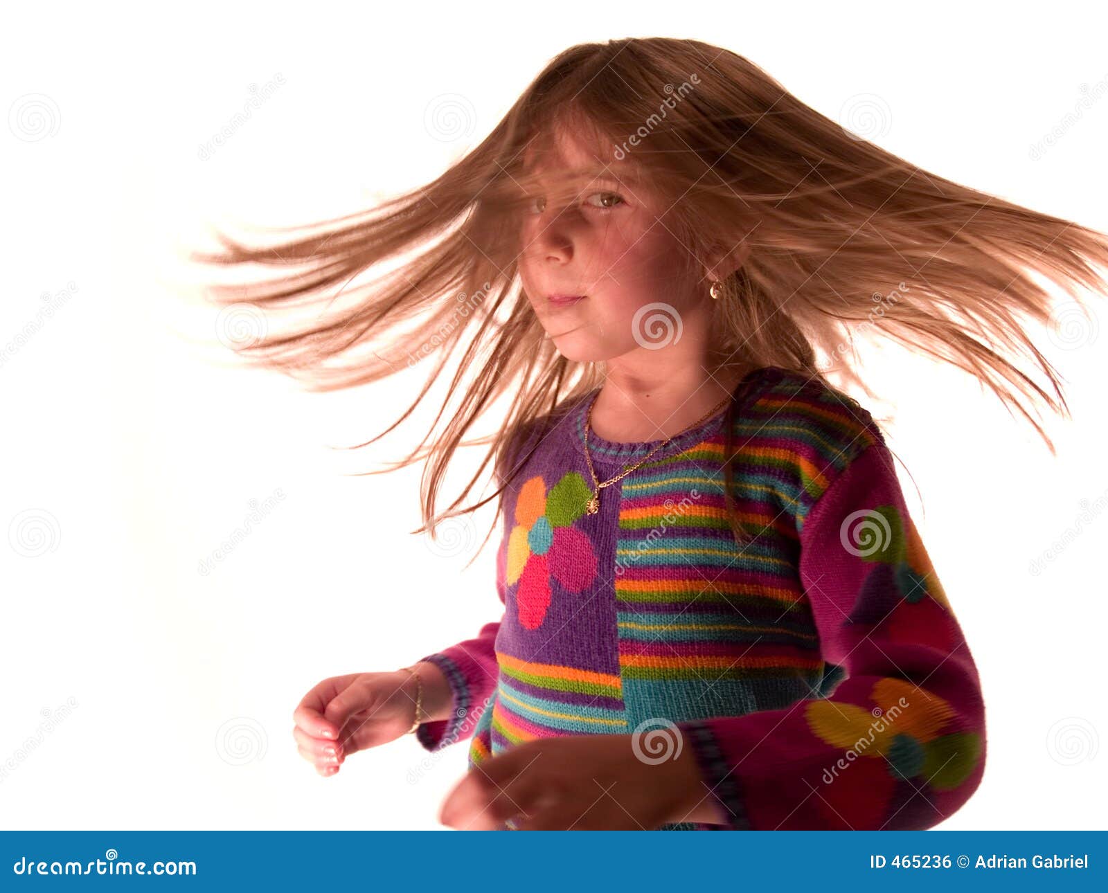 Hair shake stock photo. Image of adorable, look, blond - 465236