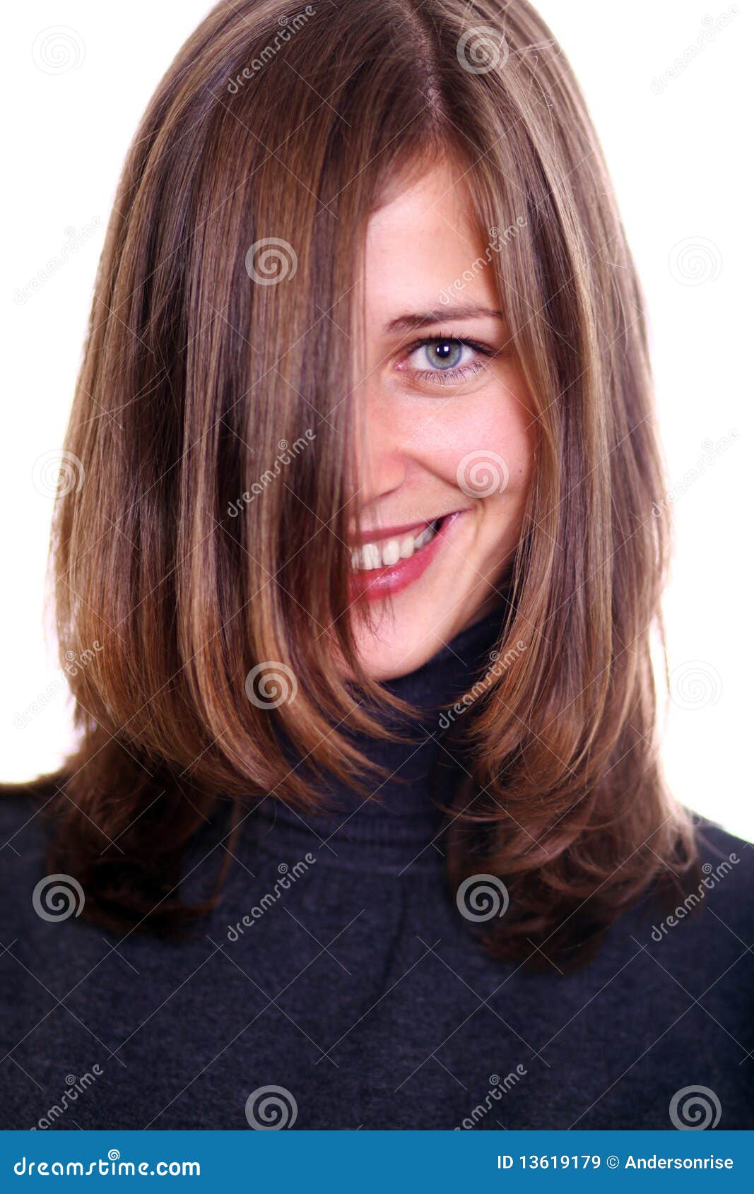 Hair style stock image. Image of isolated, happy, inside - 13619179