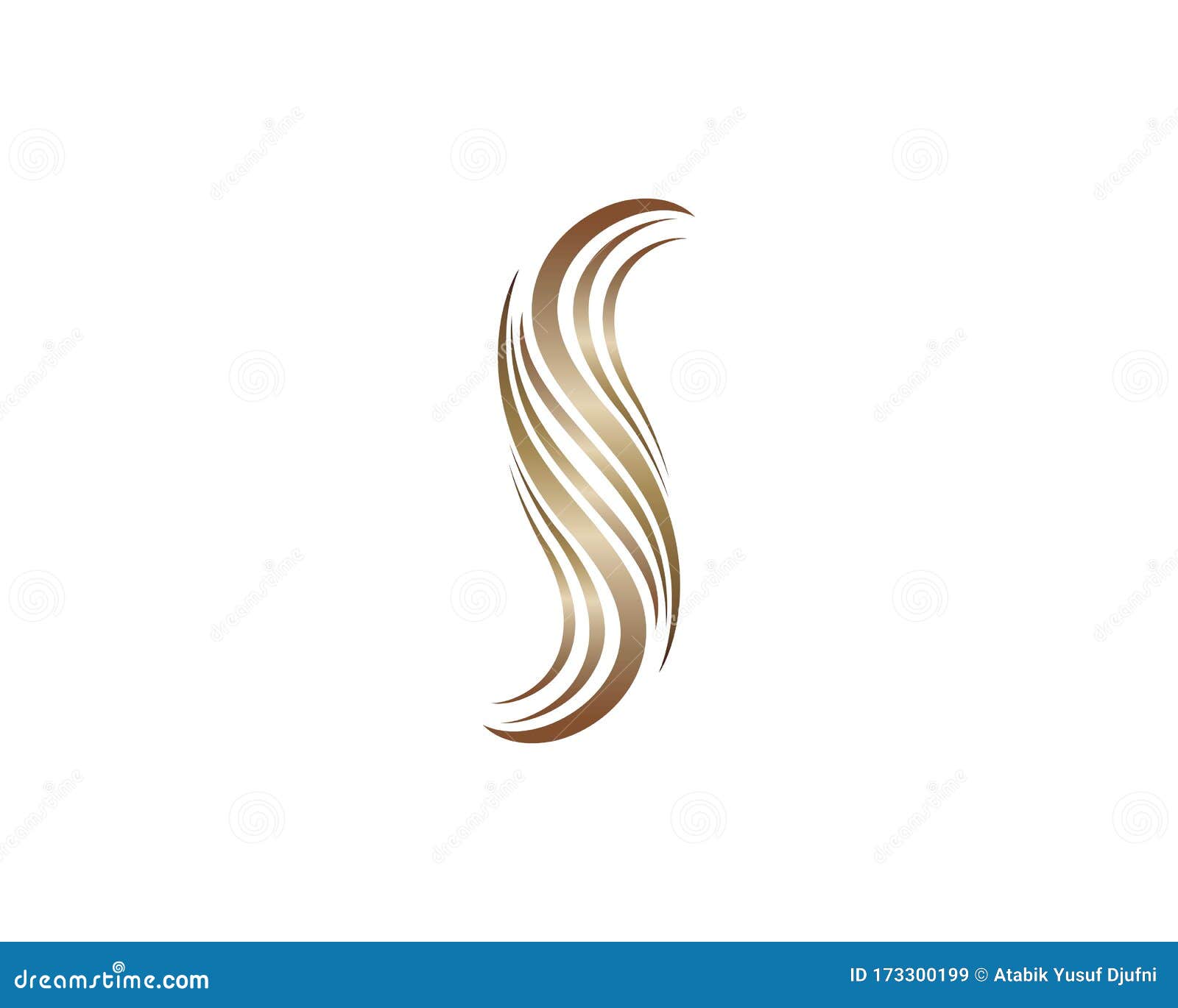 Hair symbol illustration stock vector. Illustration of graphic - 173300199