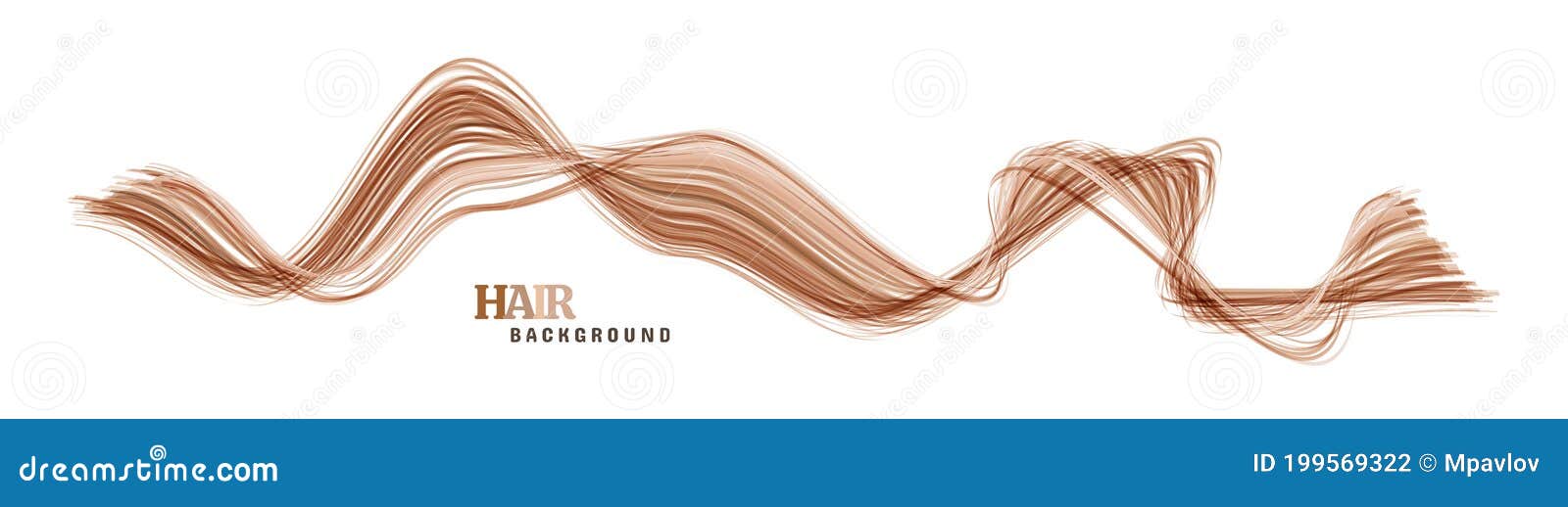 Hair vector background stock vector. Illustration of hairstyle - 199569322