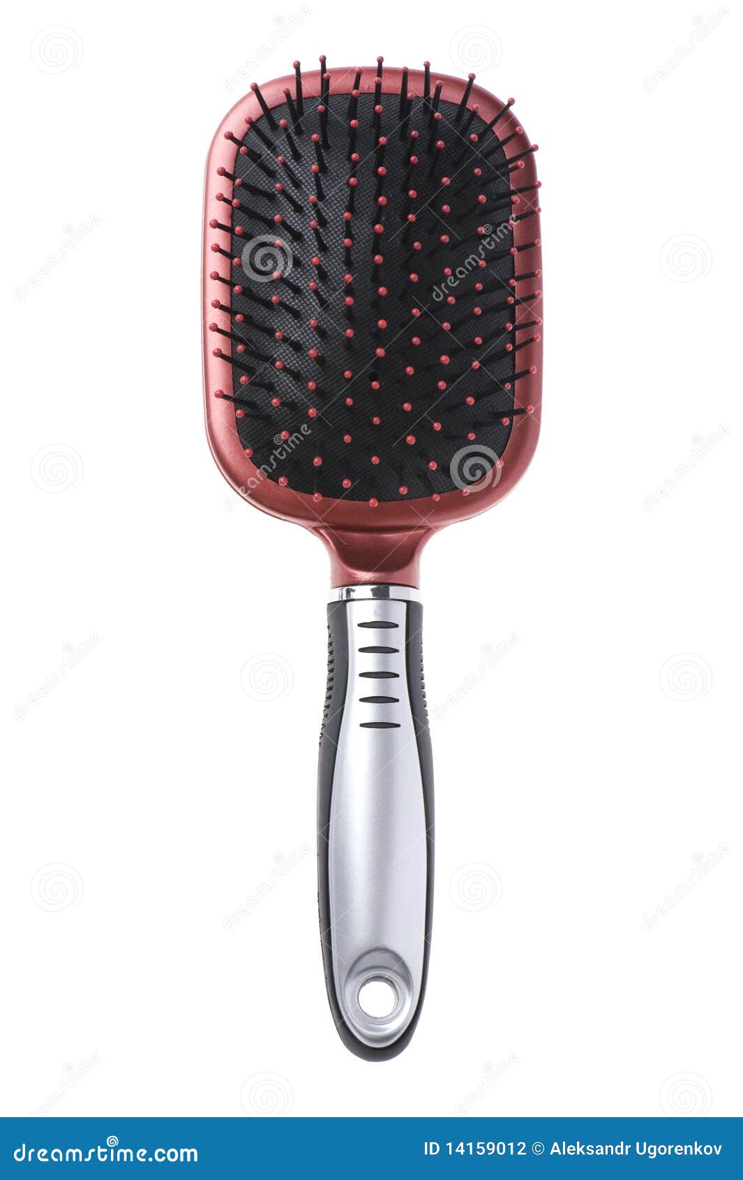 Hairbrush Isolated on White Background Stock Photo - Image of brush ...