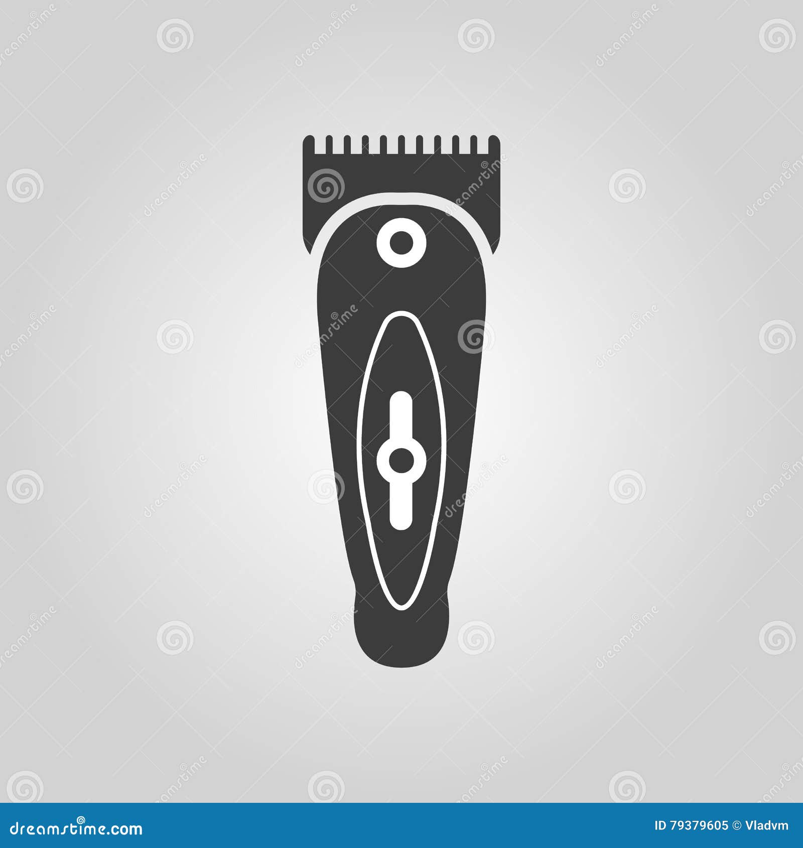 The Hairclipper Icon. Shaver Symbol Stock Vector - Illustration of ...