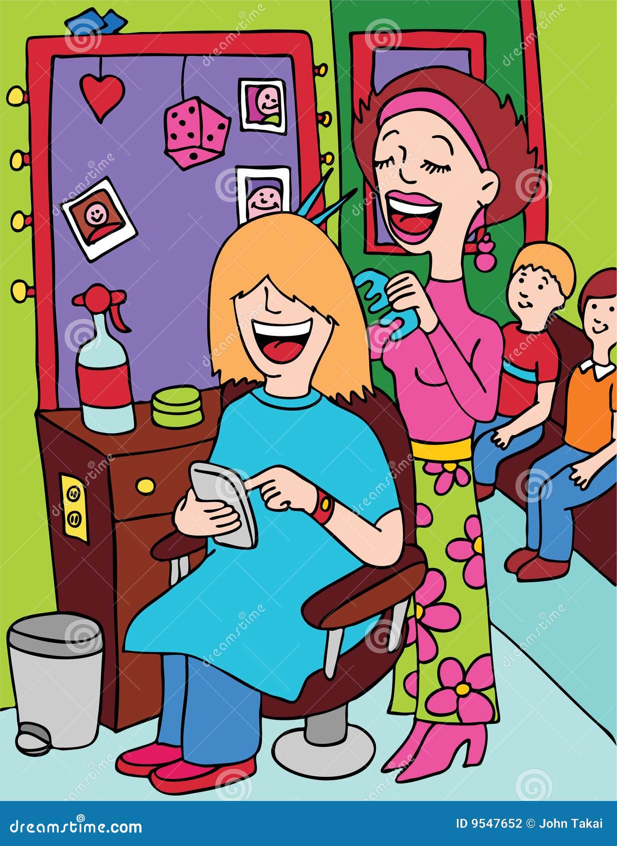 Haircut Cartoons, Illustrations & Vector Stock Images - 79272 Pictures ...