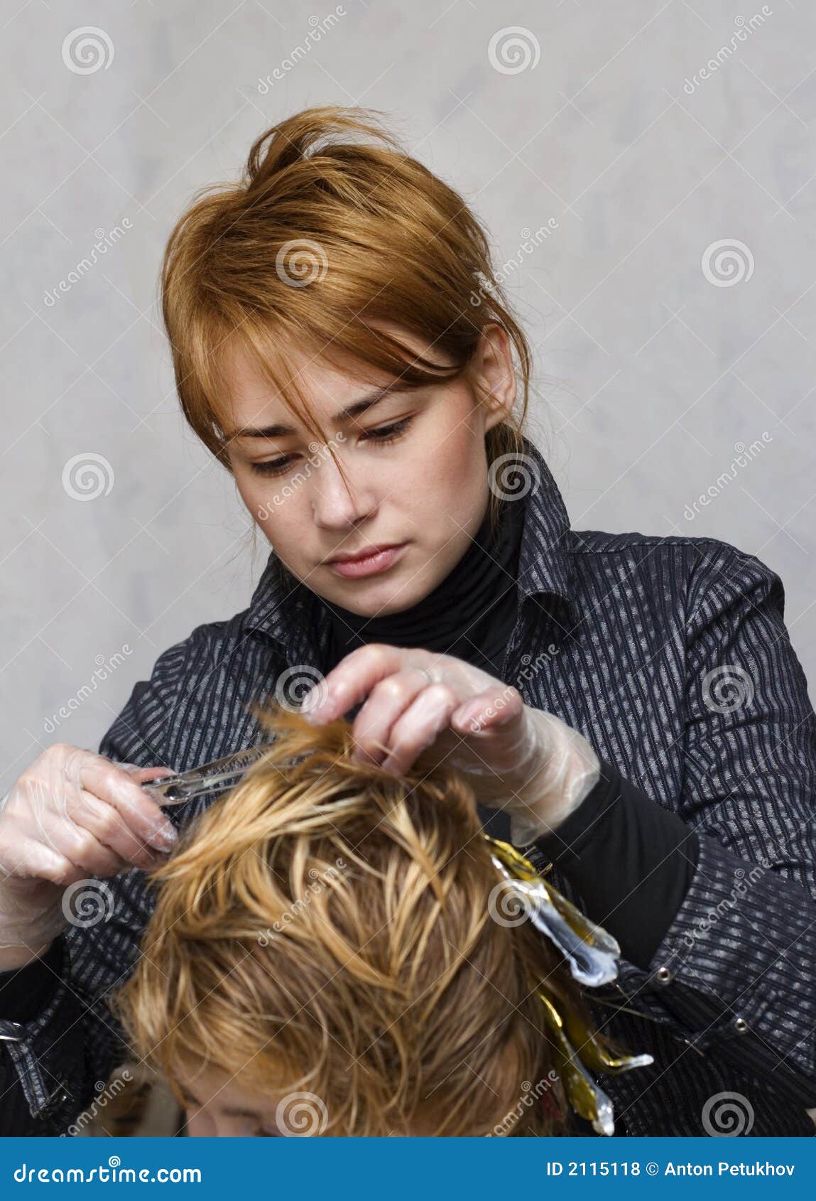 Hairdresser stock photo. Image of assignment, glamour - 2115118