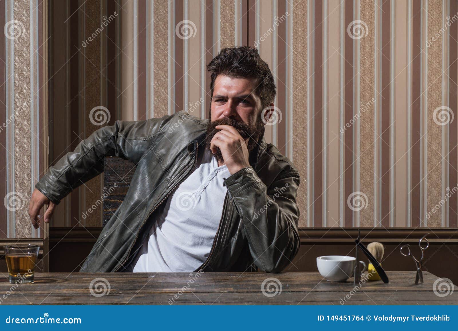 Hairdressers Work for a Handsome Guy at the Barber Shop. Barber Shop ... Hairdressers Work for a Handsome Guy at the Barber Shop. Barber Shop ...