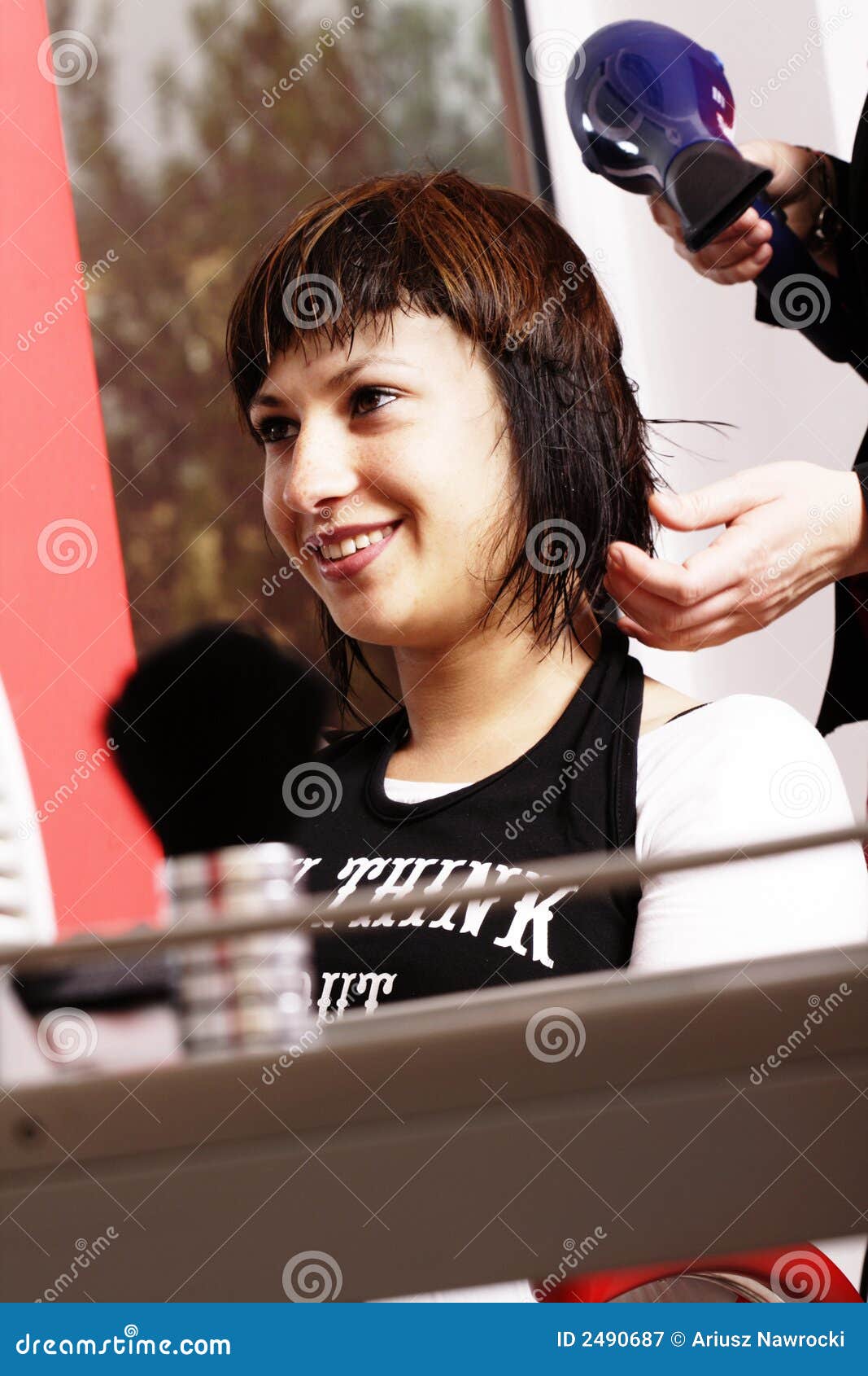 Hairdressing stock image. Image of hair, sensuality, people - 2490687