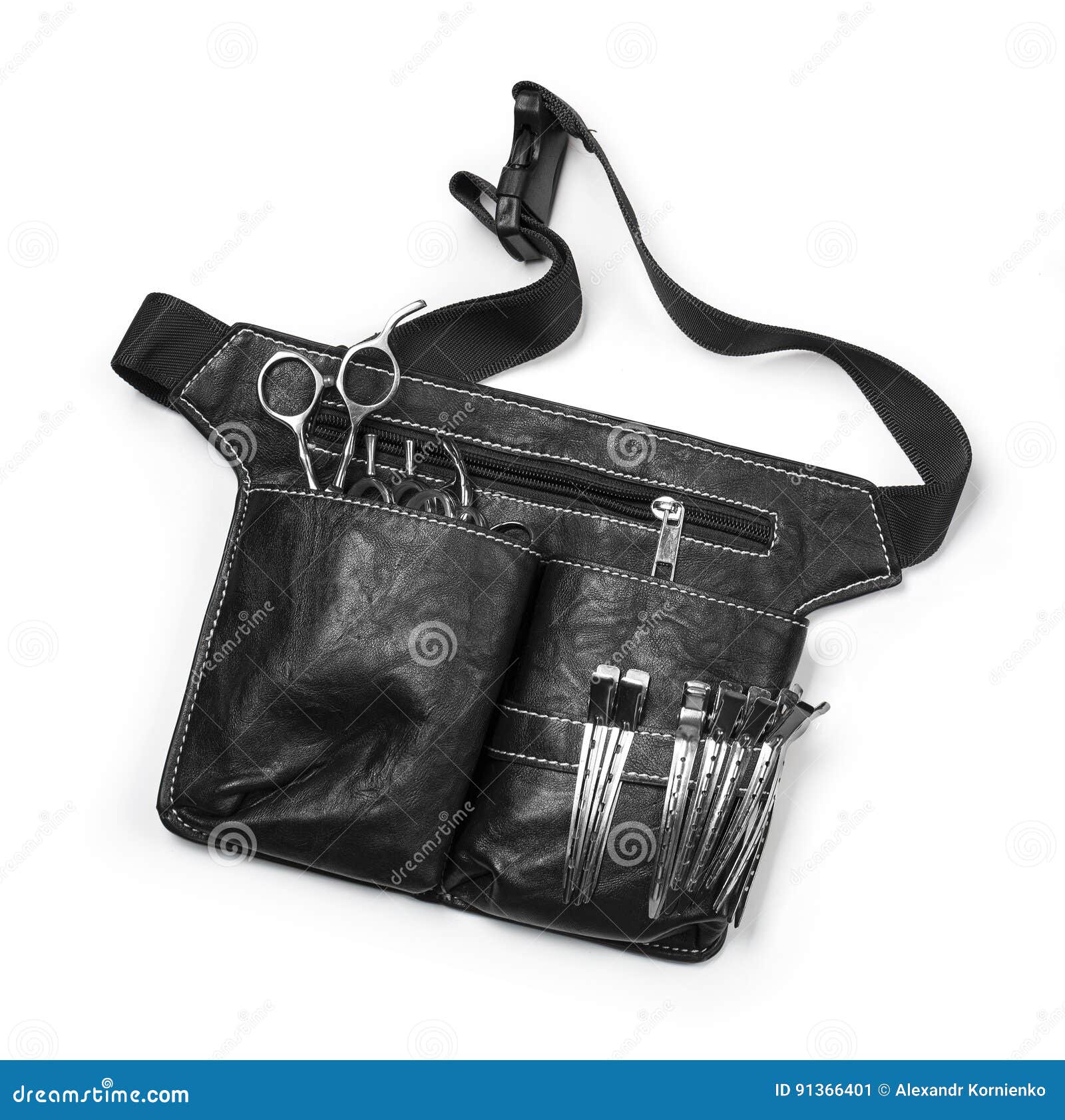 Hairdressing Tools on White Stock Image - Image of hair, path: 91366401