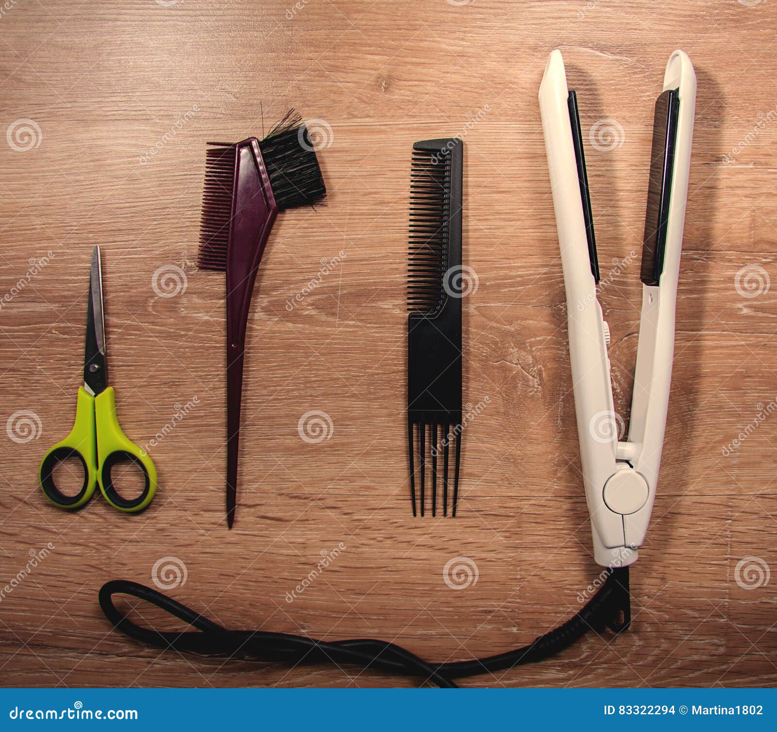Hairdressing tools stock photo. Image of color, fashion - 83322294