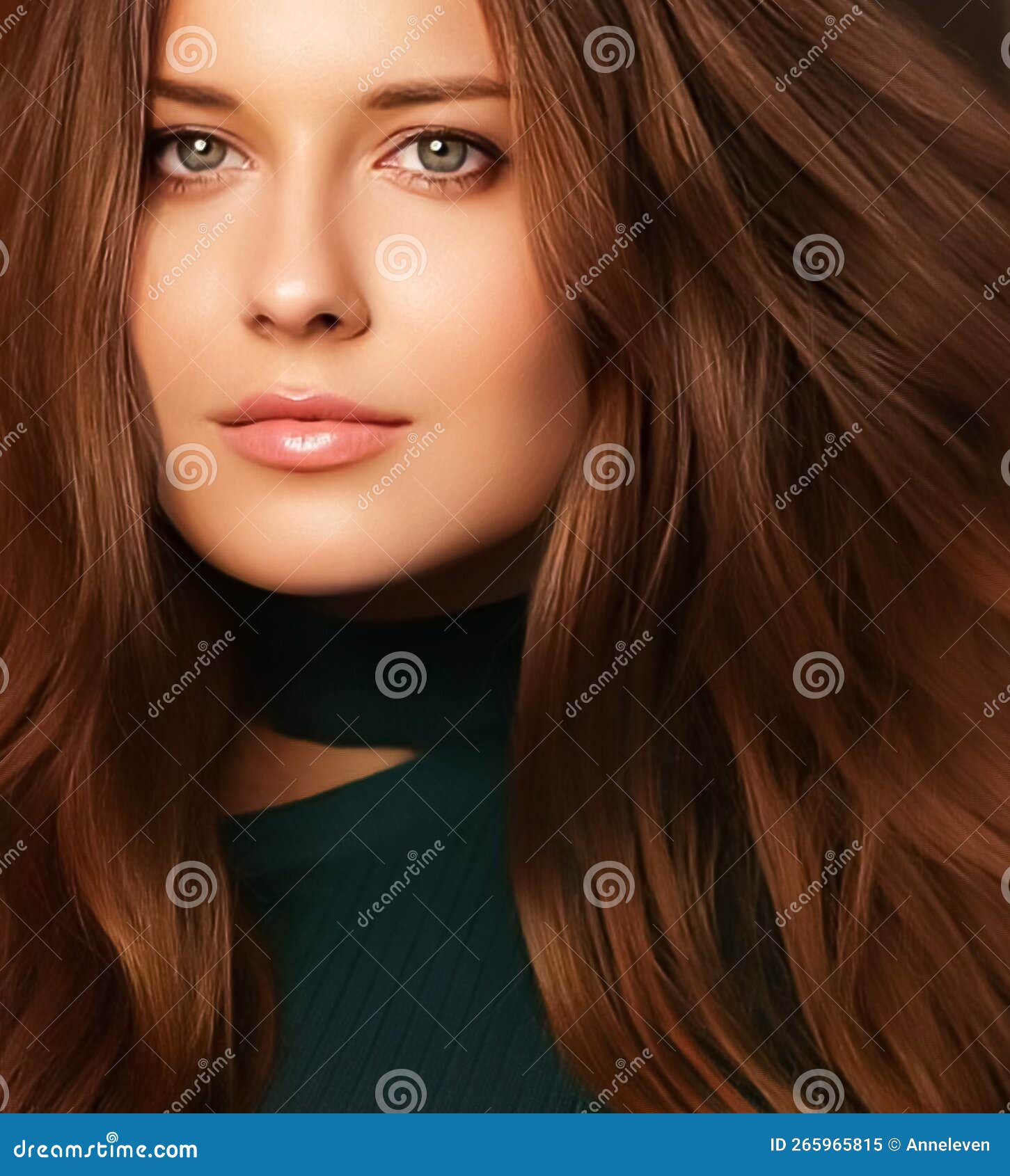 Hairstyle Beauty And Hair Care Beautiful Woman With Long Healthy Hair