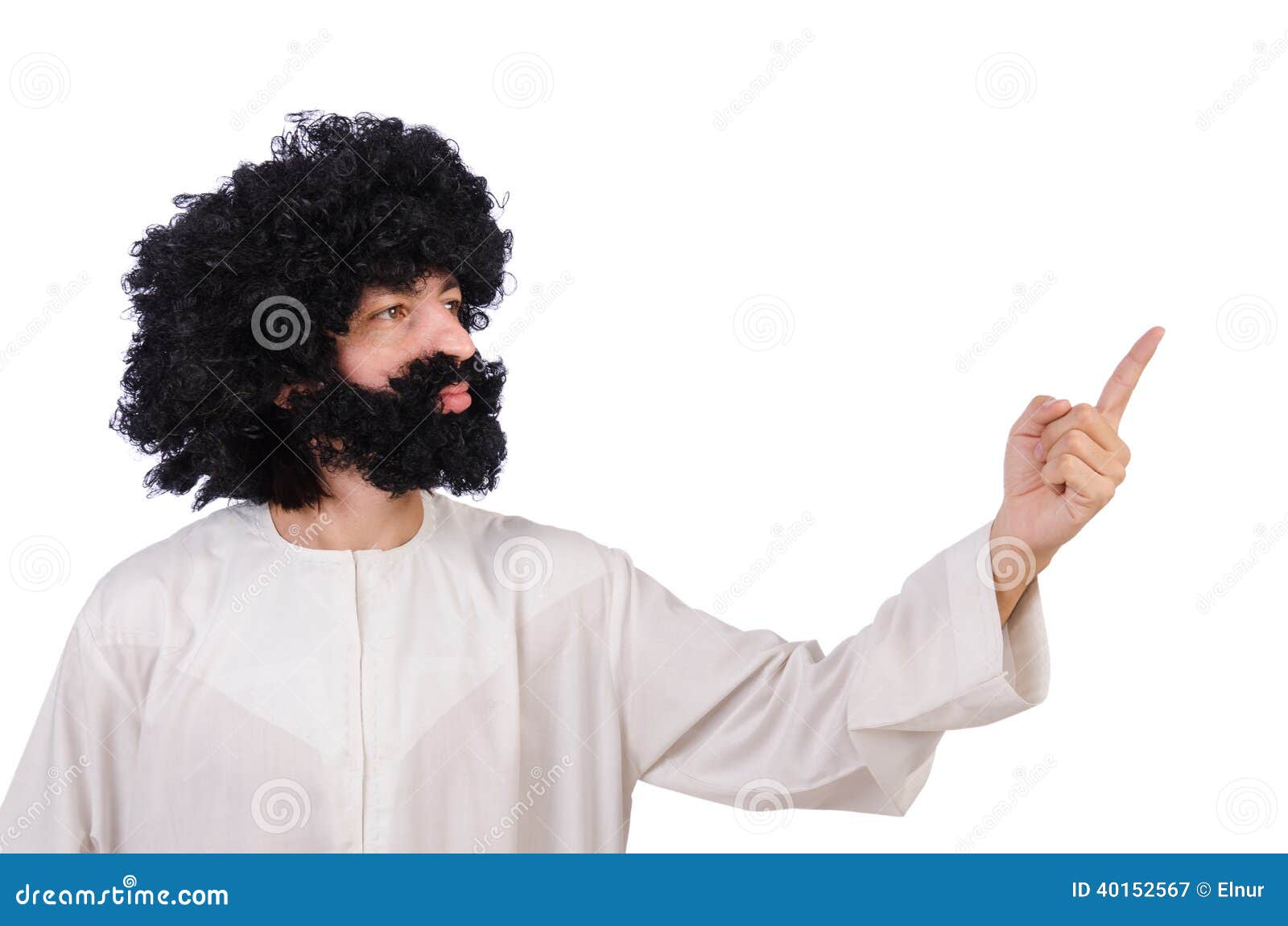 Hairy funny man stock image. Image of curious, joke, caucasian - 40152567
