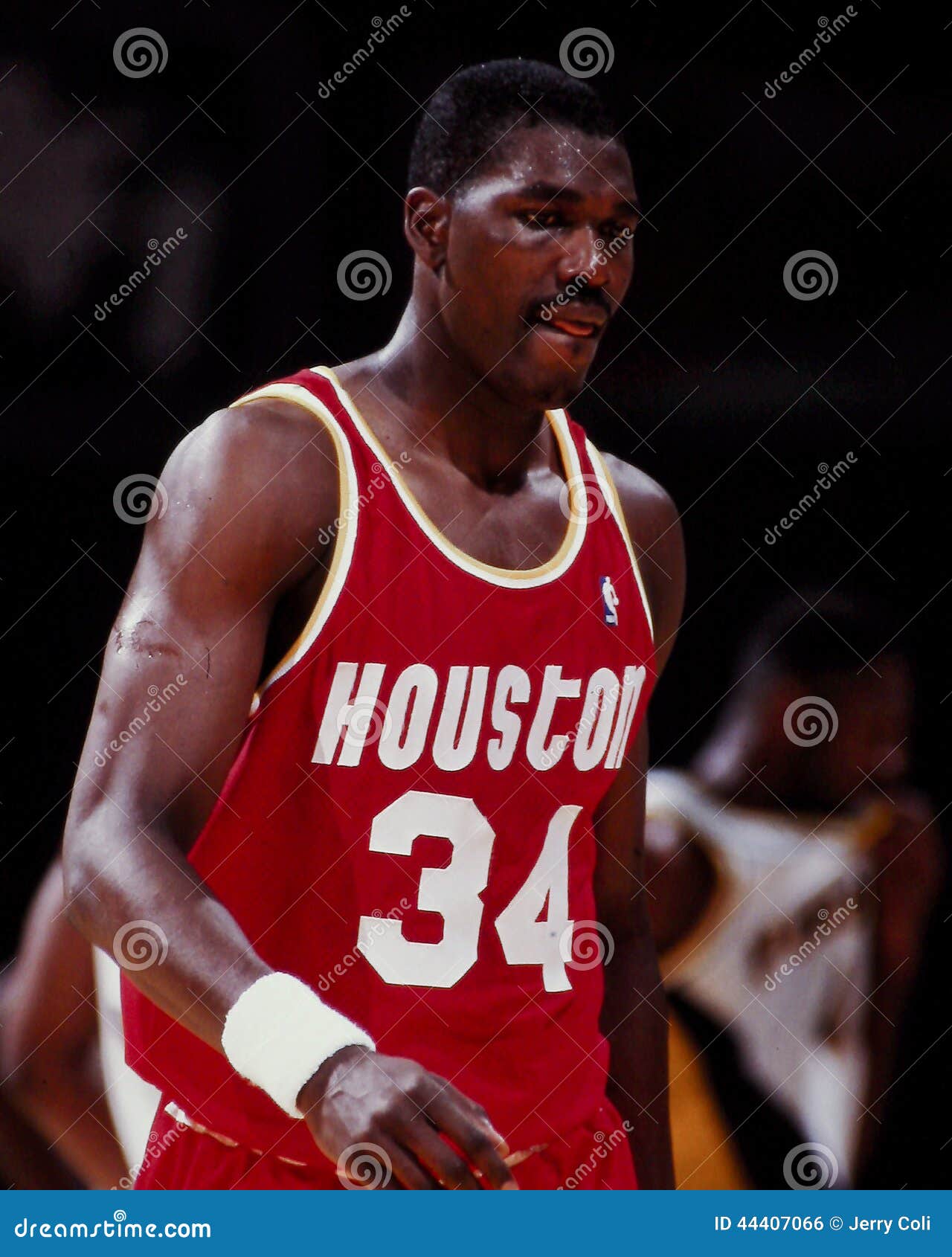 Hakeem Olajuwon, Houston Rockets Photo éditorial - Image du ...