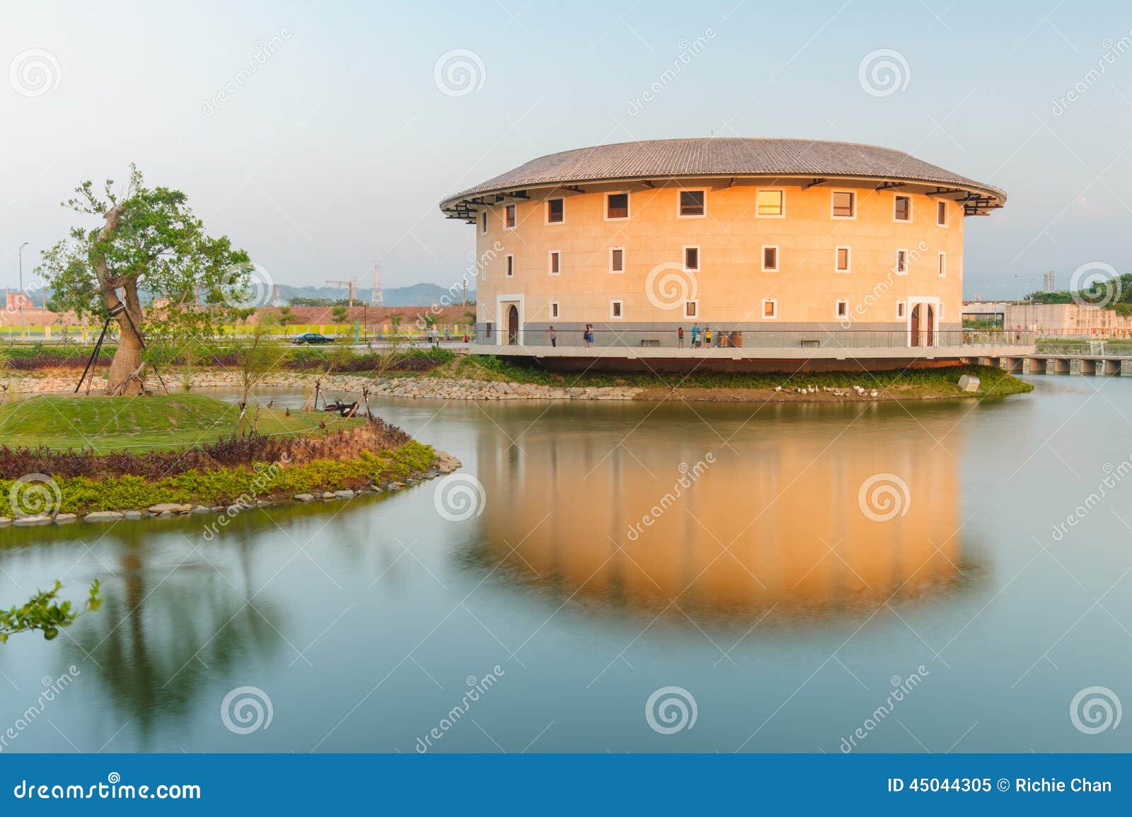 Hakka Tulou Structures in Miaoli, Taiwan Stock Image - Image of ...